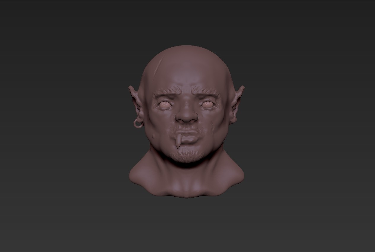 ArtStation - 1 Hour head sculpt practice