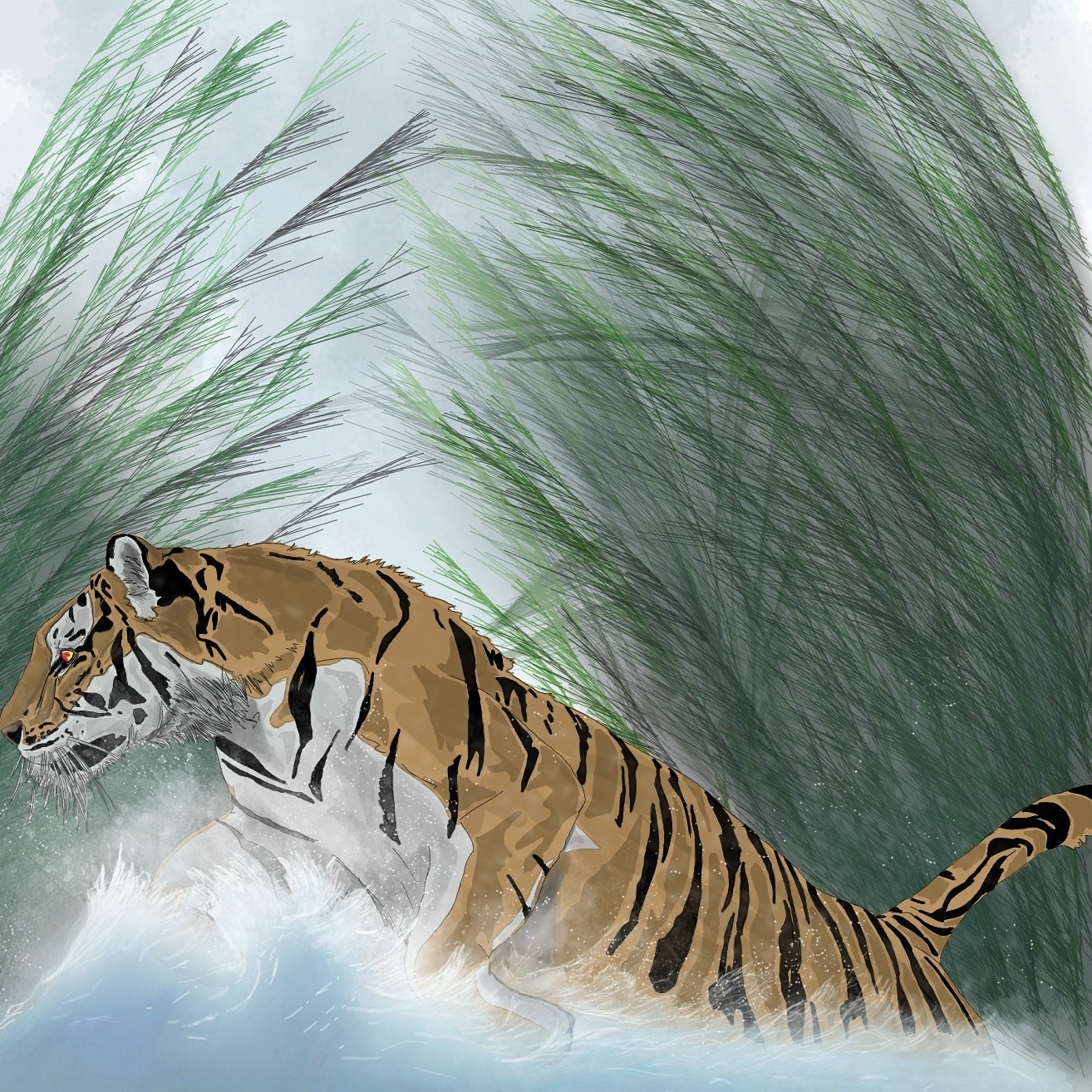 ArtStation - Tiger