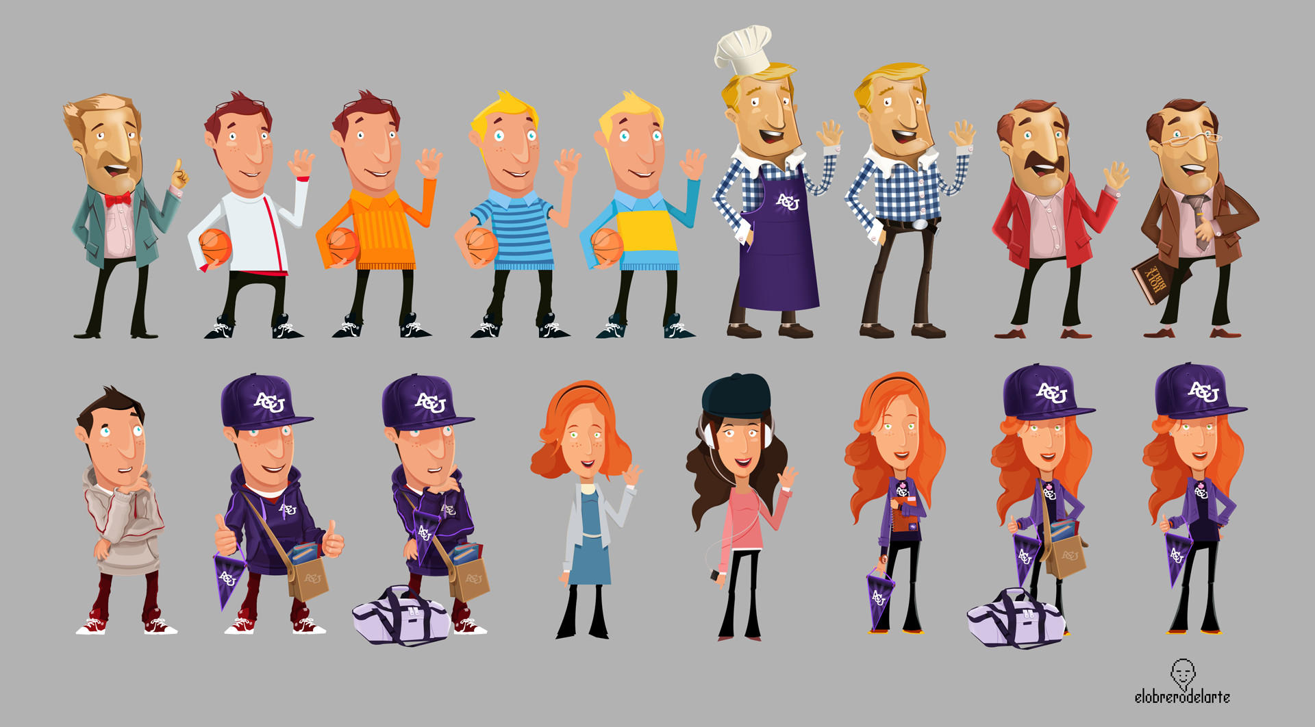 ArtStation - Character design.