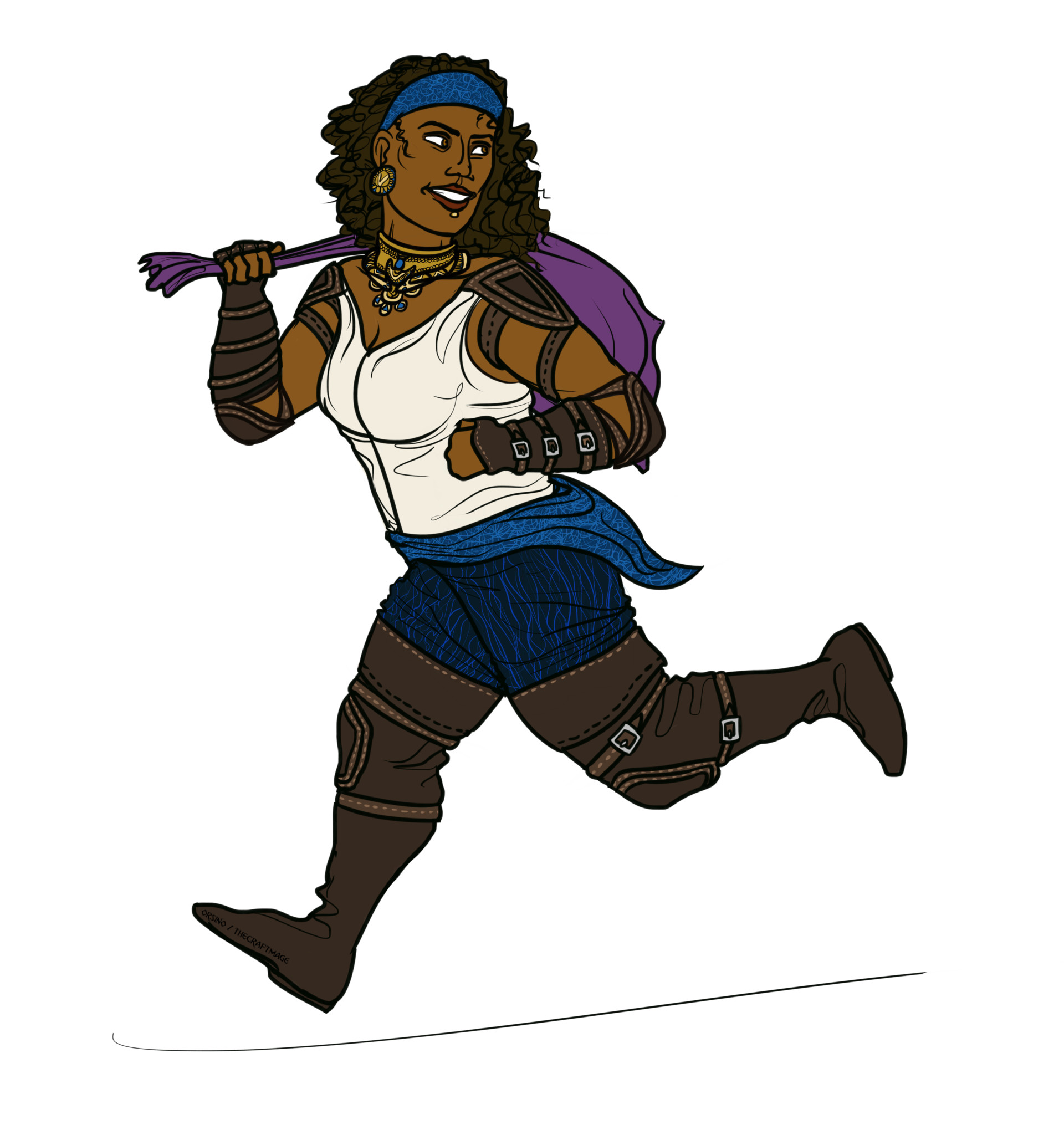 Dragon Age Isabela Concept Art