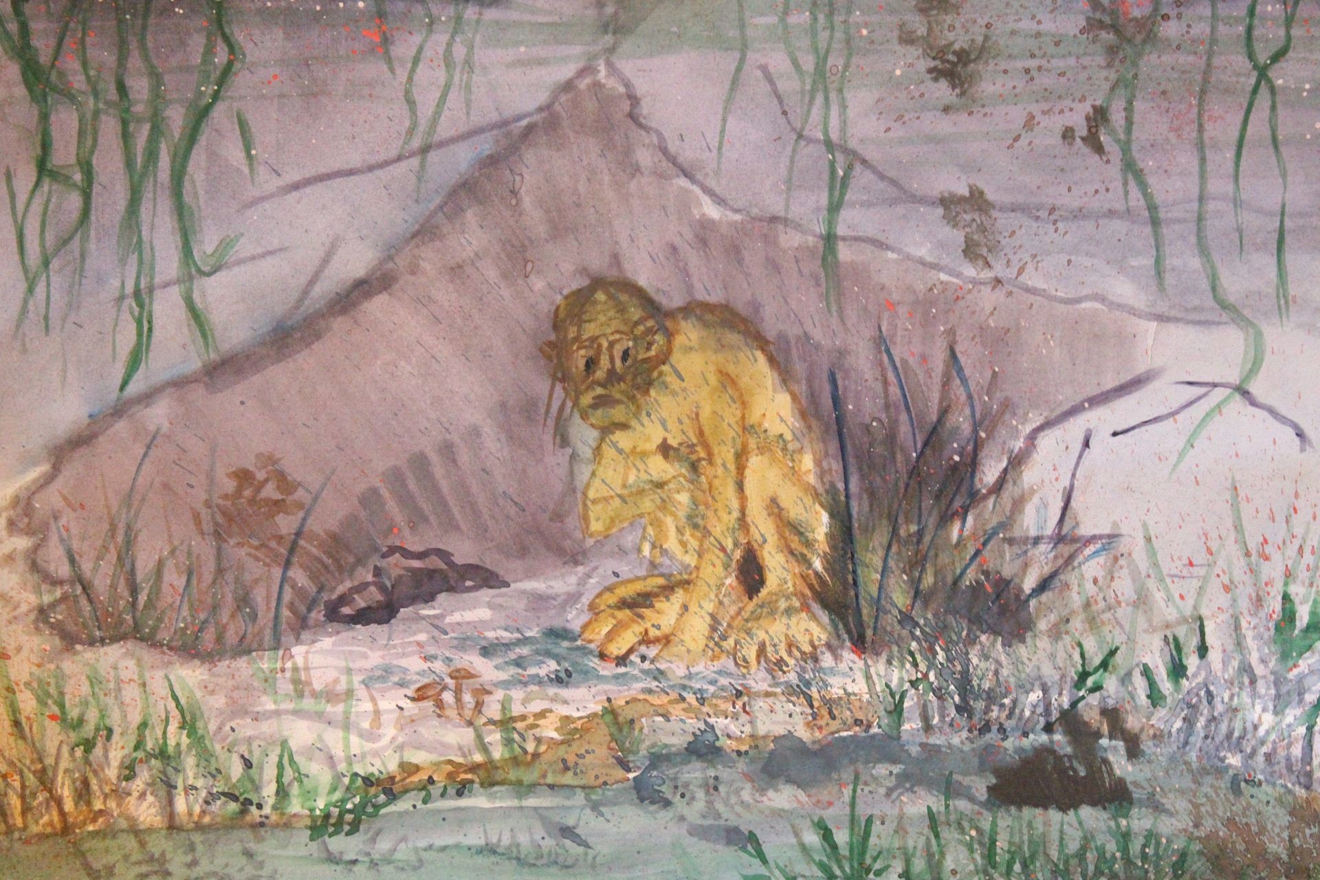 ArtStation - Startled Gangle Creature