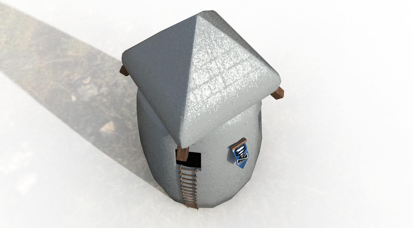 ArtStation - Limestone Archer Tower