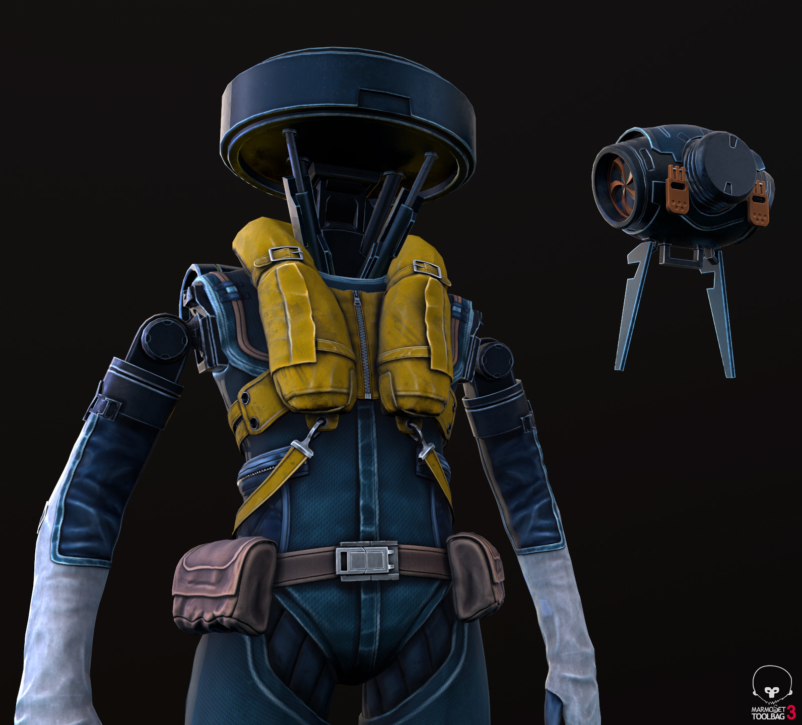 Aleksandr Timoshenko - Beneath the waves-game character