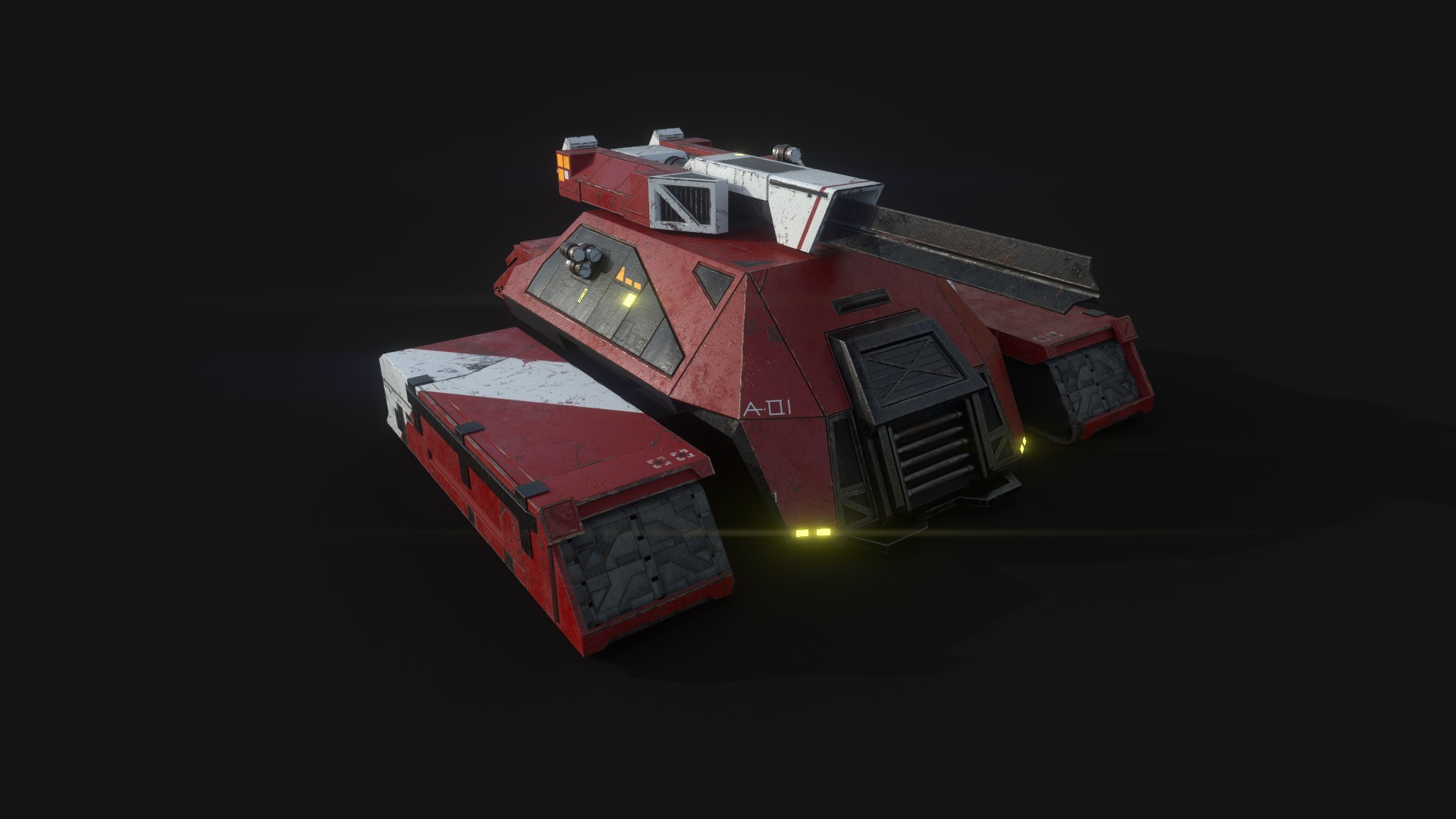 ArtStation - Sci Fi Tank