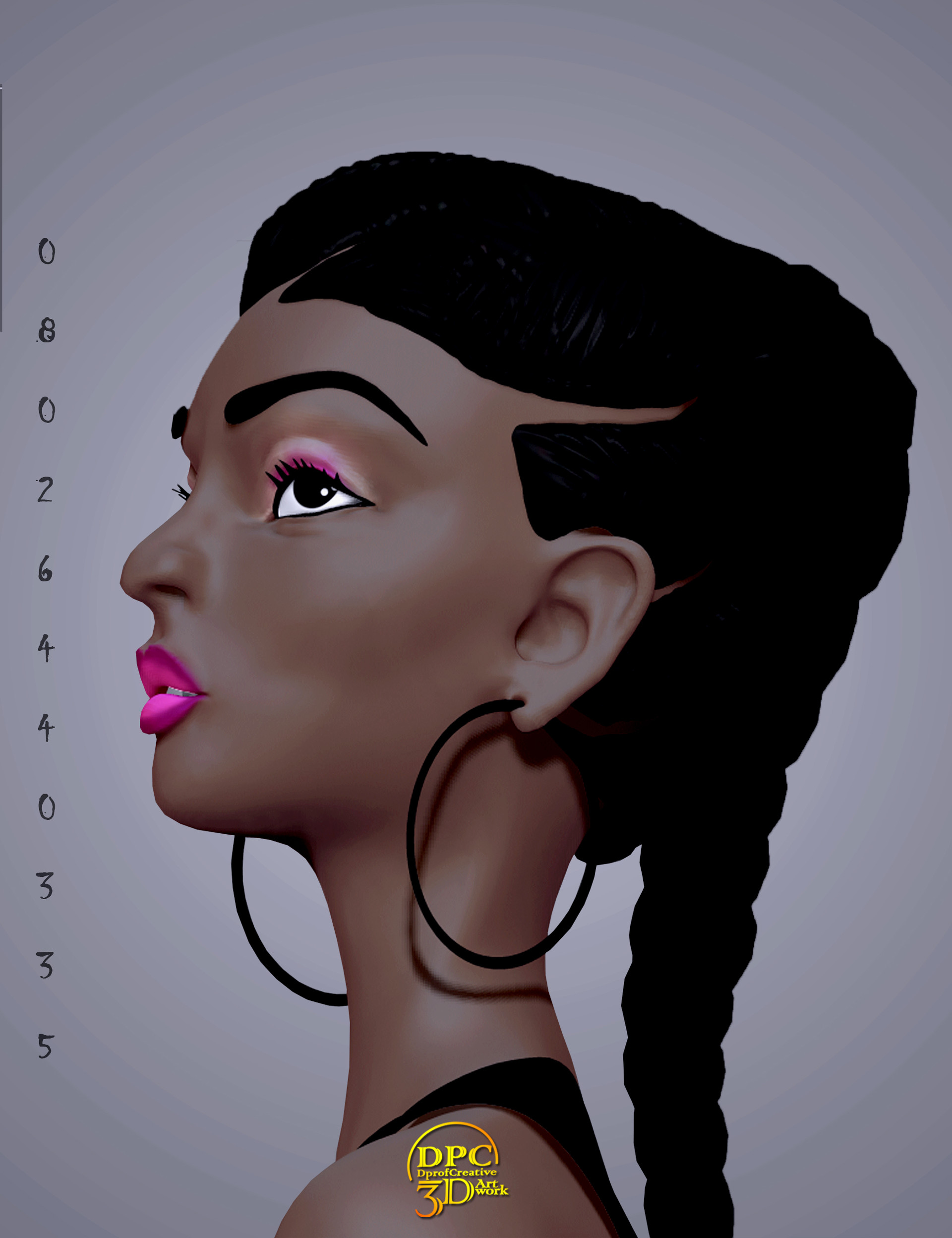 ArtStation - Black & Beauty female character