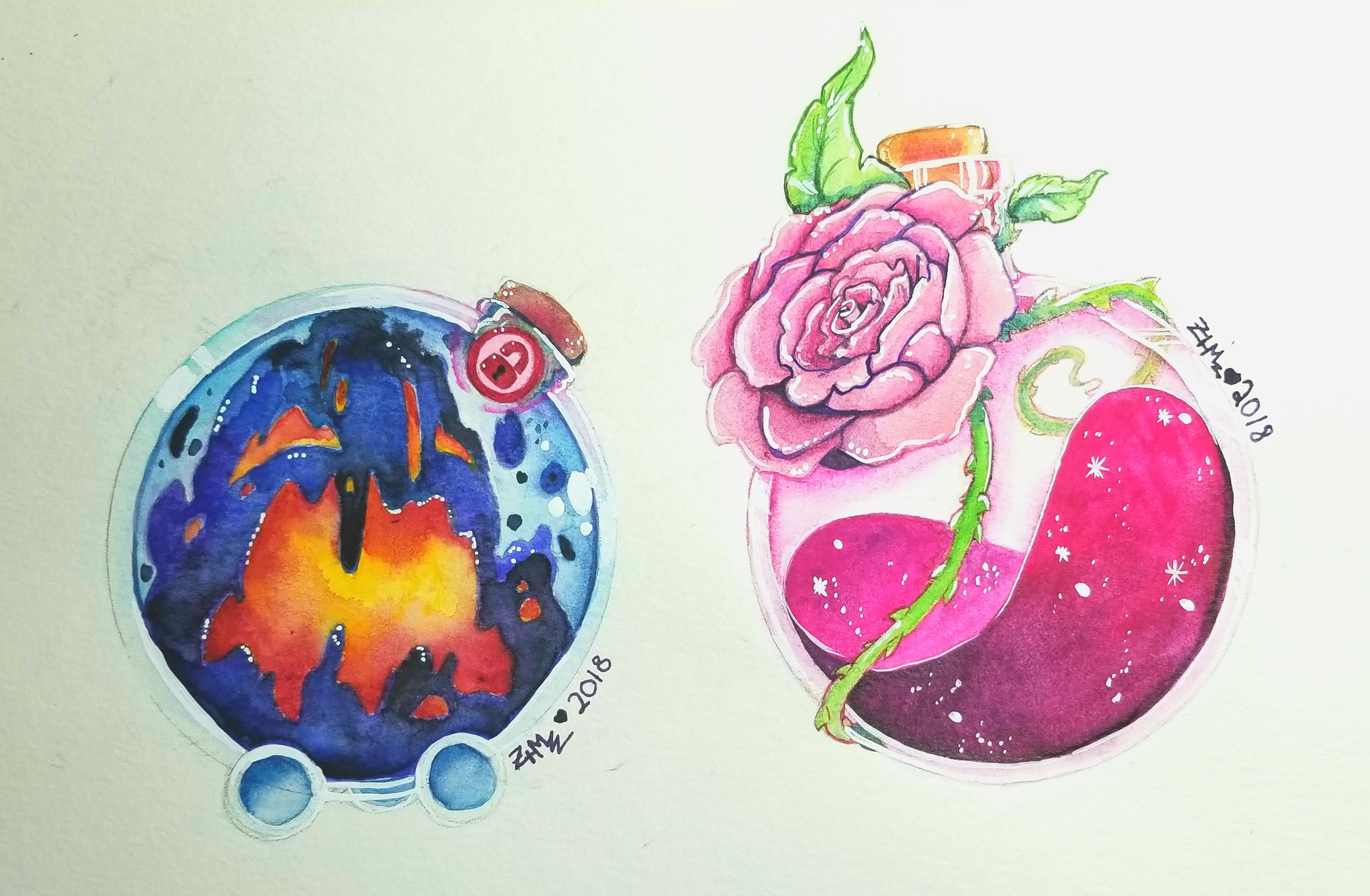 ArtStation - Random potions and items