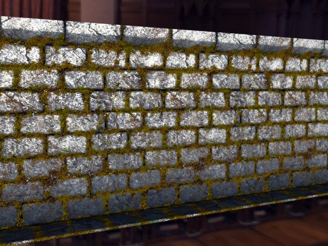 Luke Guinan - Modular Low Poly Wall / Custom Texture