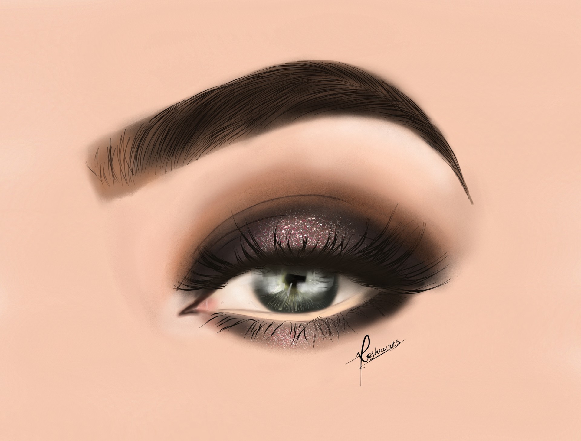 ArtStation - realistic eye illustration