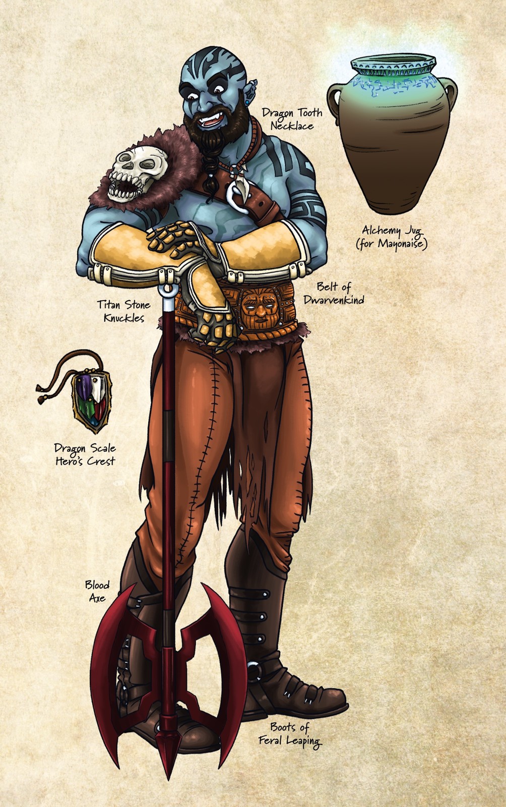 Grace Kooken - Critical Role, Vox Machina Character Spread