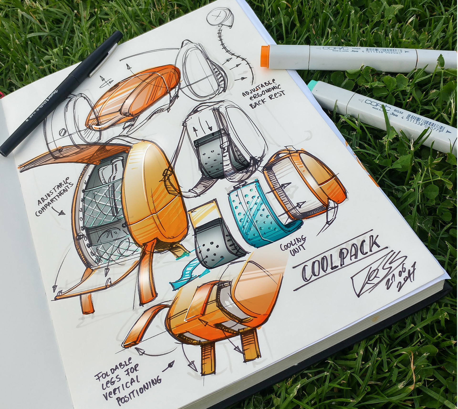 ArtStation - Industrial Design Sketches Vol 1