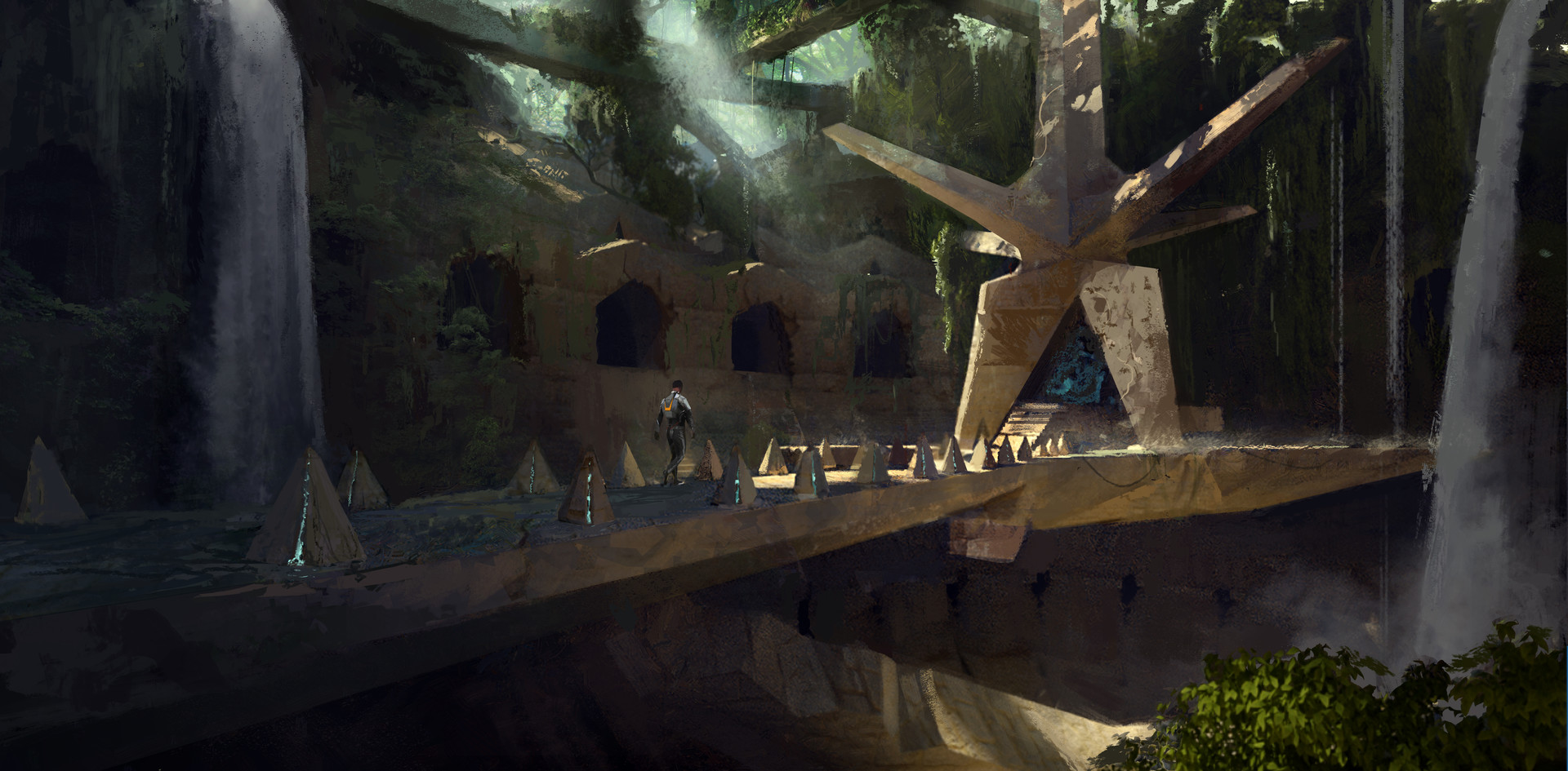 ArtStation - Forbidden planet; Alien Temple