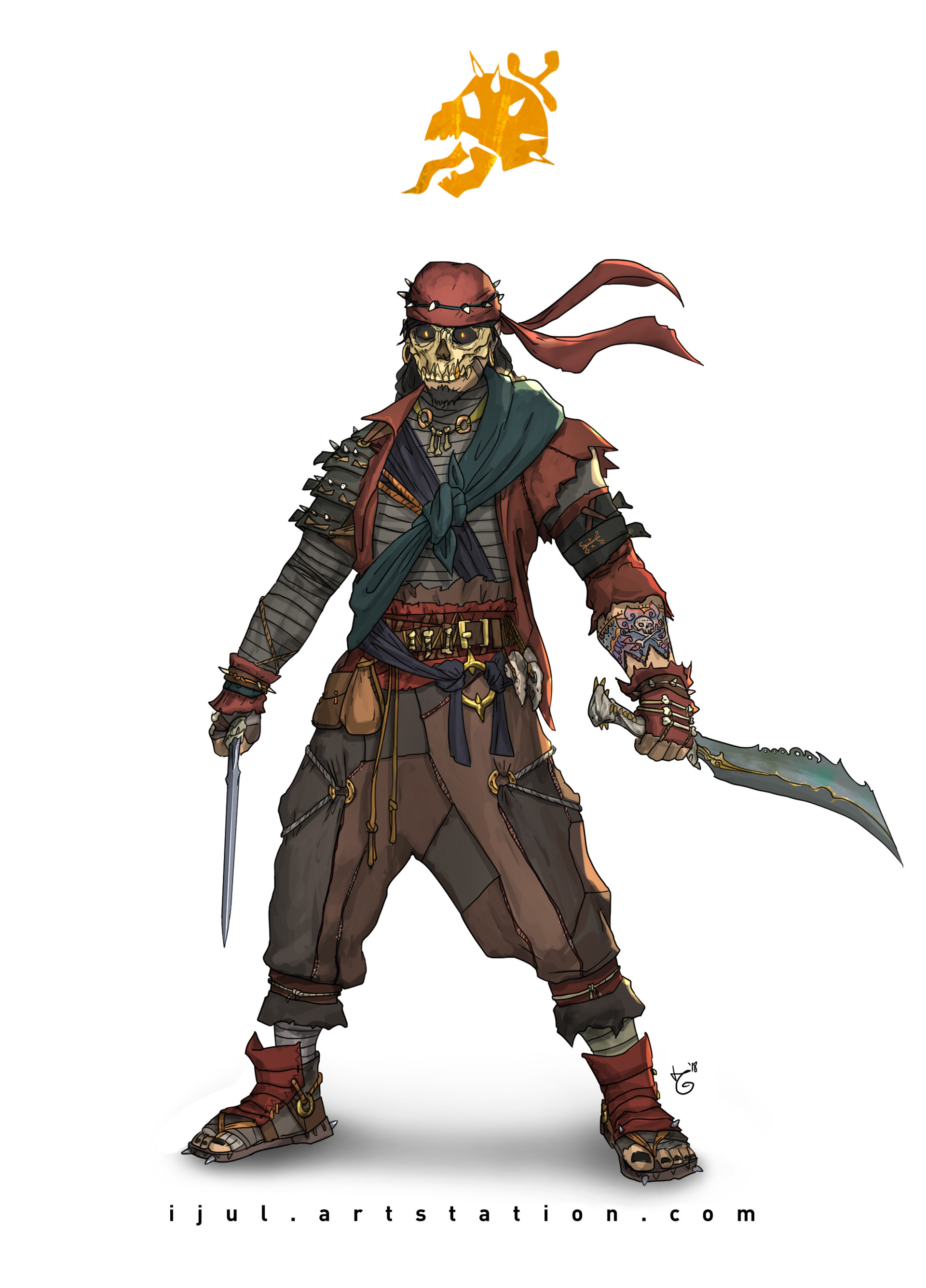 ArtStation - Pandji (the Skull)