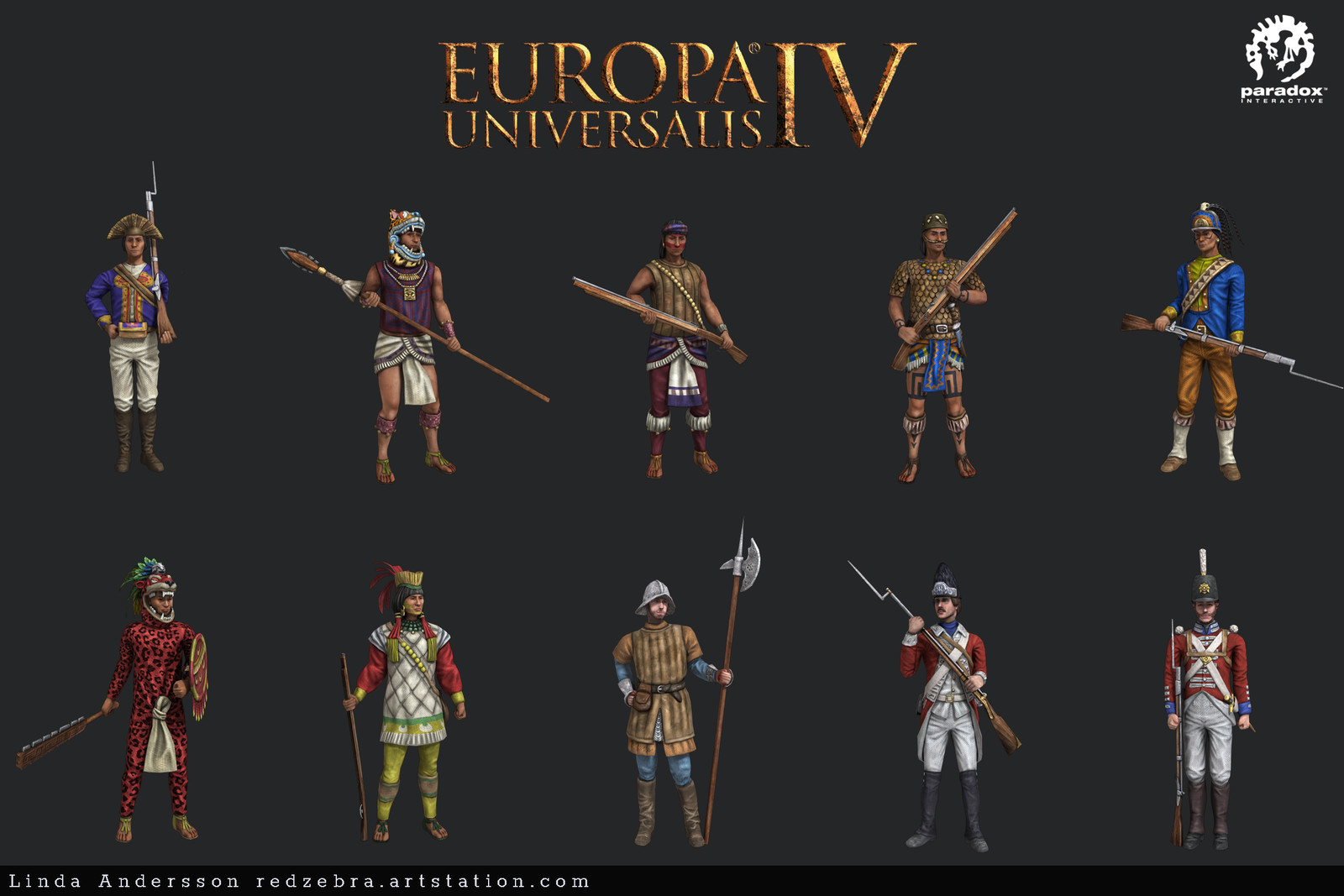 Linda Andersson - Europa Universalis 4 Unit Collection