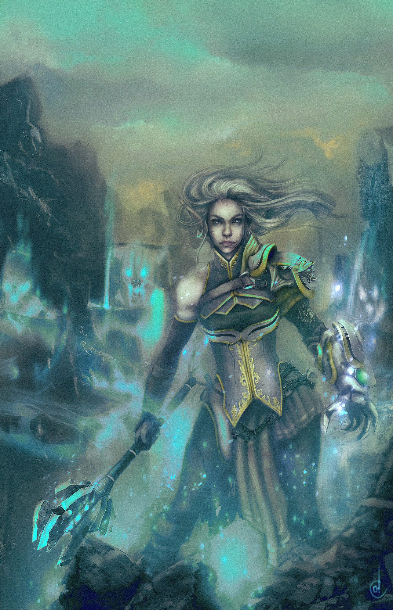 ArtStation - Corrupted elf