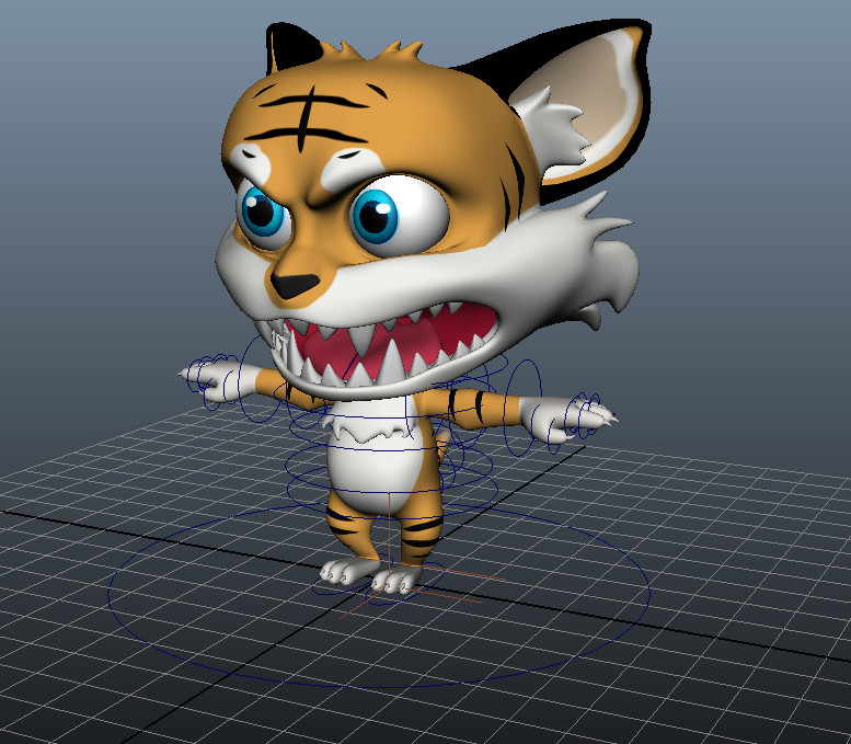 ArtStation - Tiger Cat