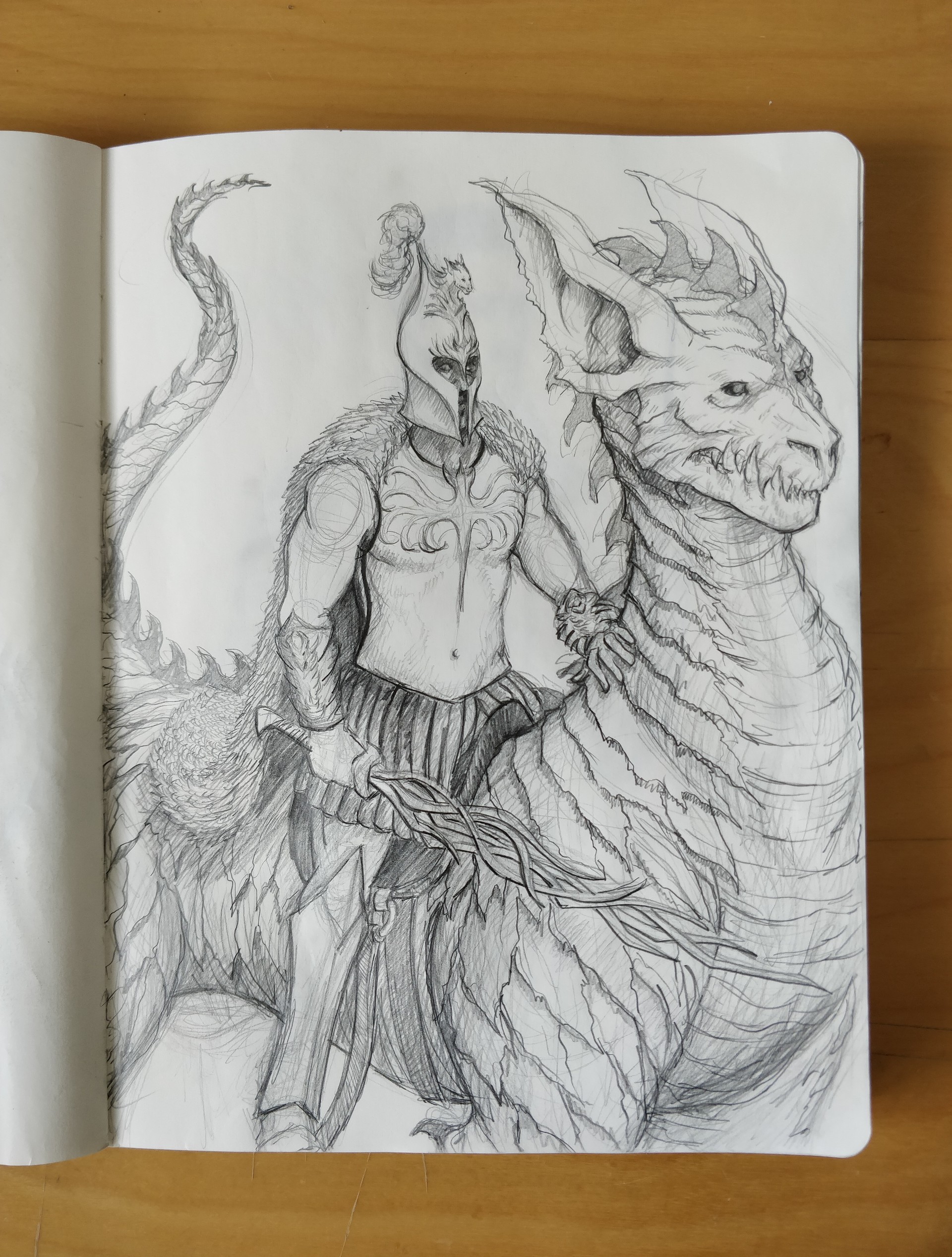 ArtStation - Dragon rider