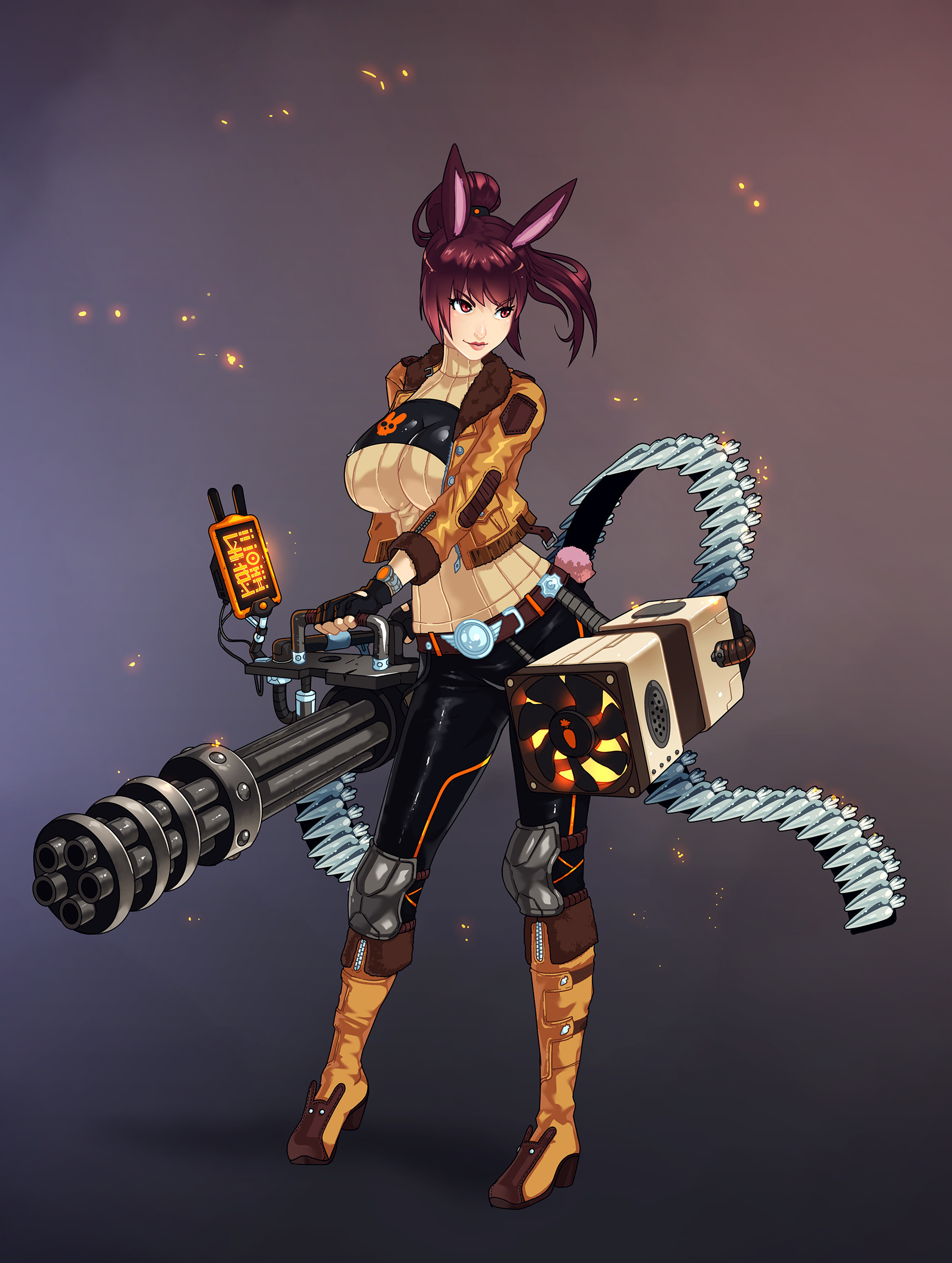 ArtStation - Gatling Bunny