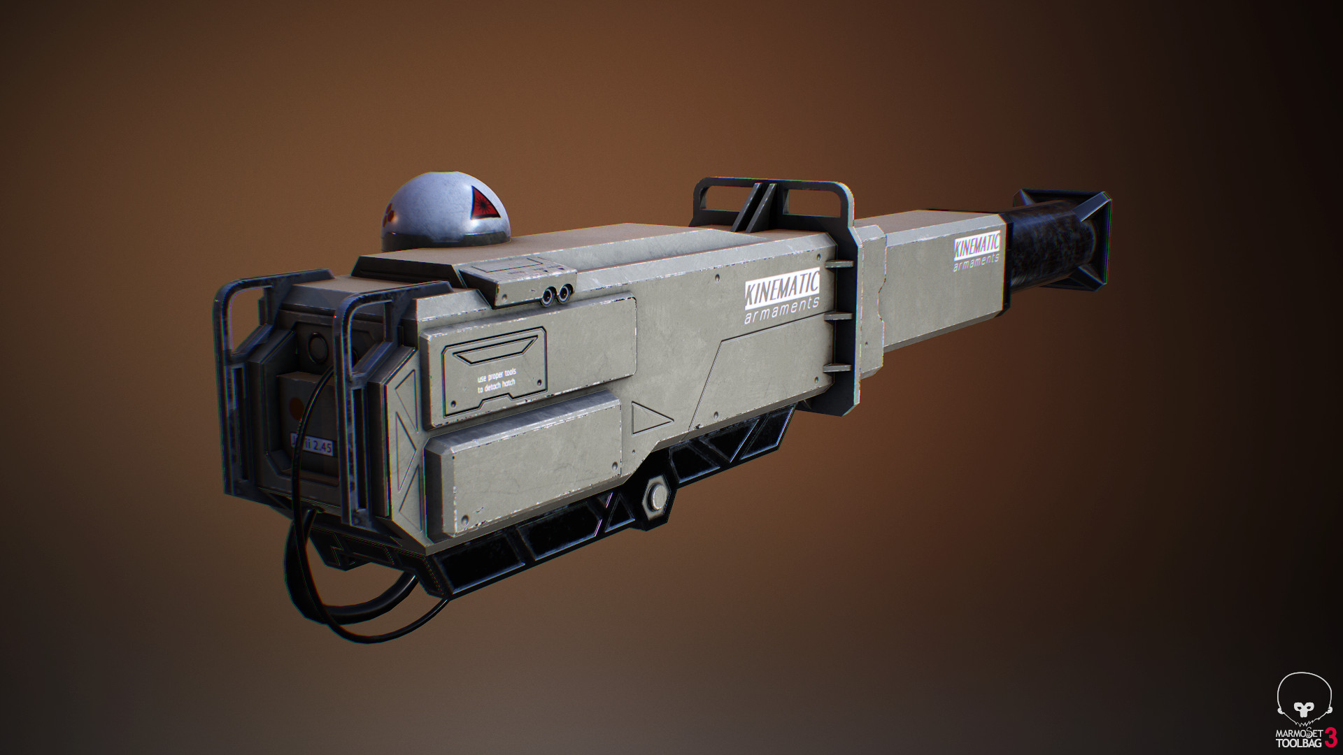 ArtStation - Small Hardpoint Cannon