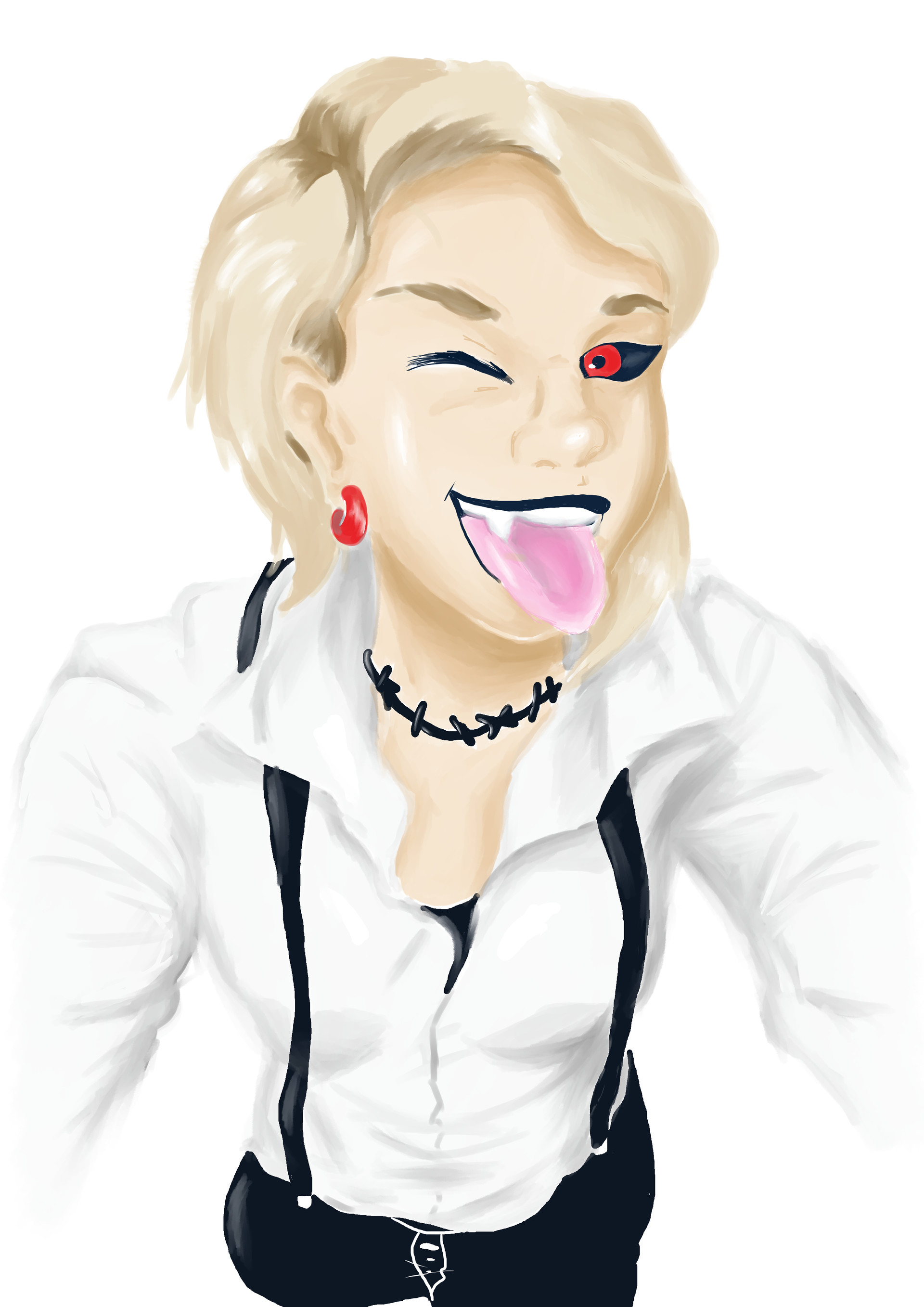 Bethany Legge - Vampire Selfie