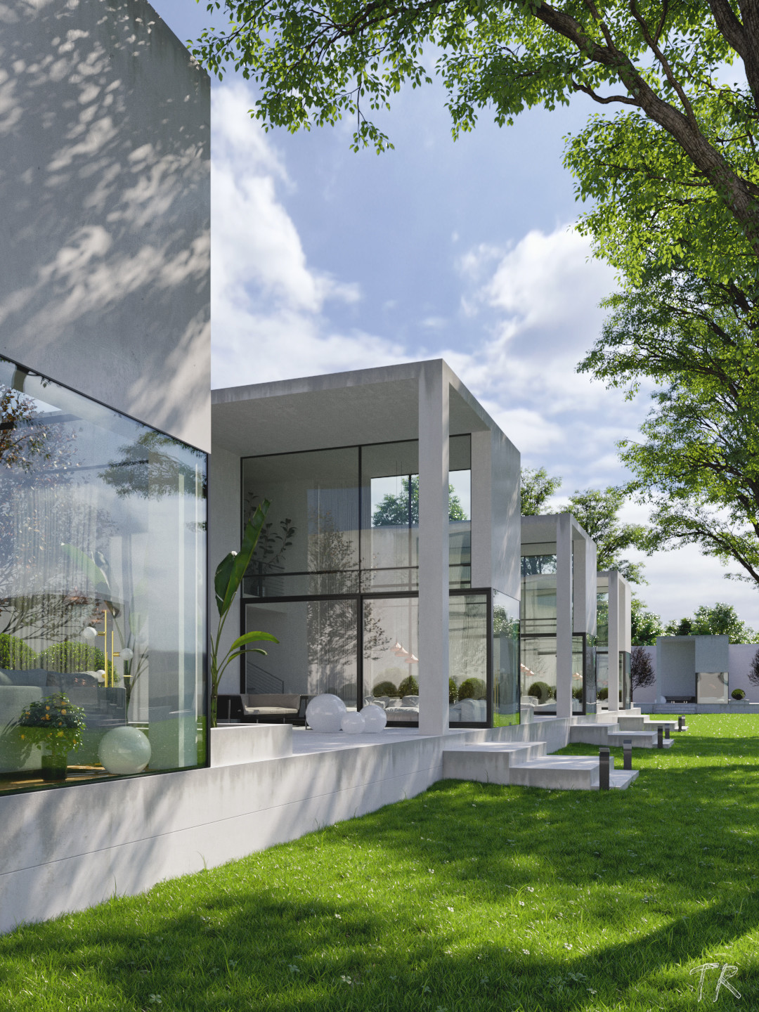 ArtStation - Modern Exterior - Architectural Visualization