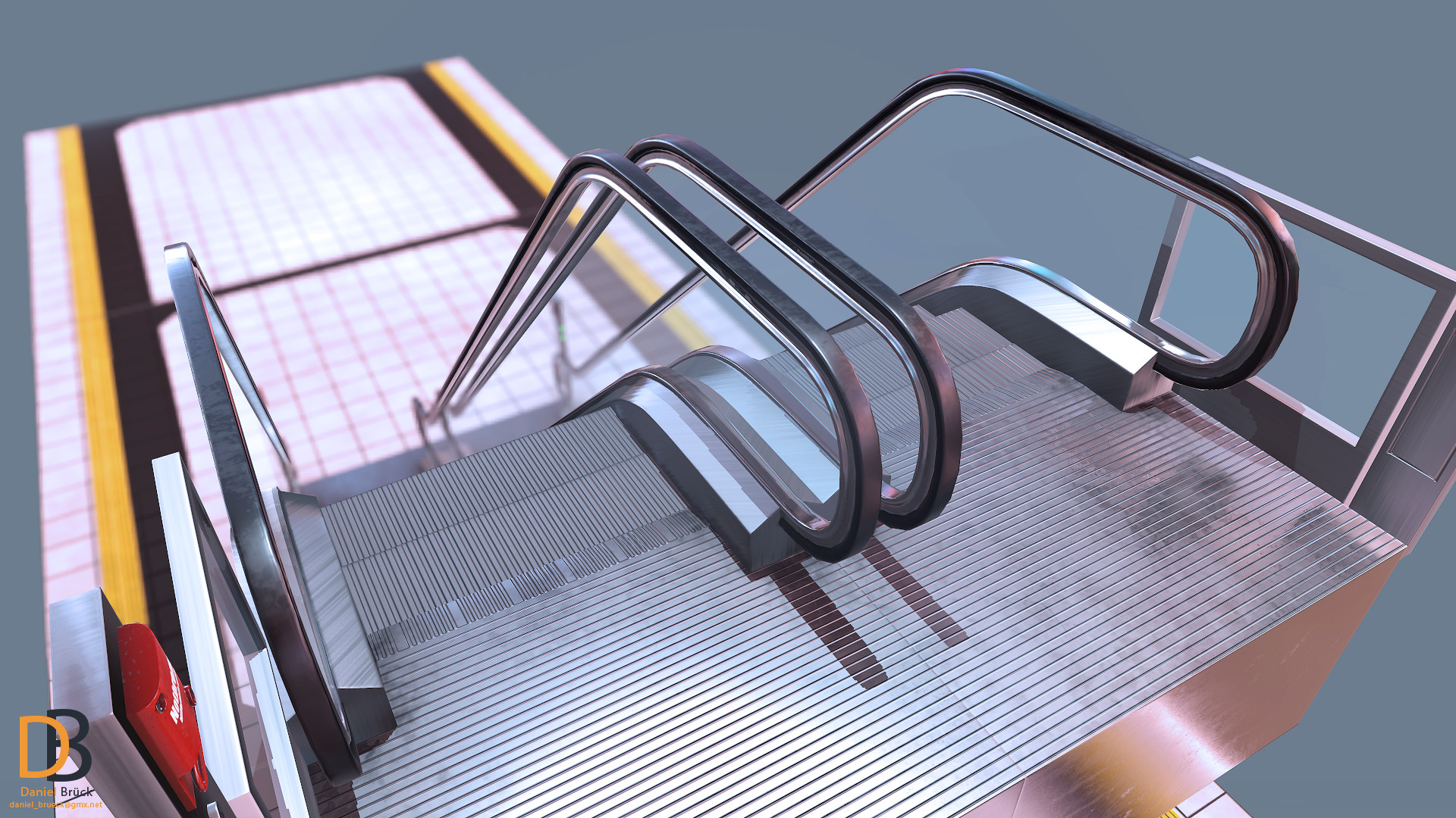 Daniel Brück - Subway Escalator