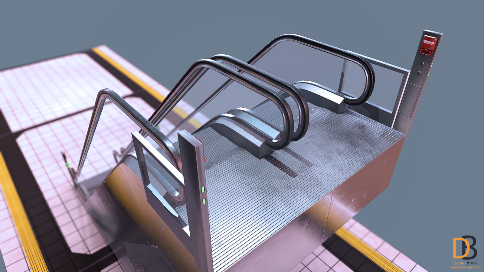 Daniel Brück - Subway Escalator