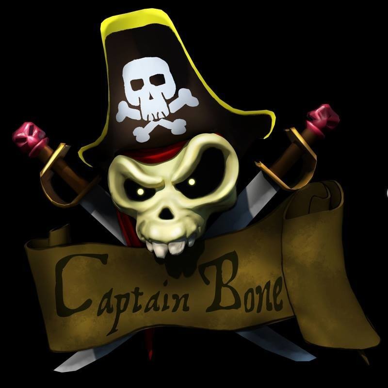 ArtStation - Captain Bone Logo Game