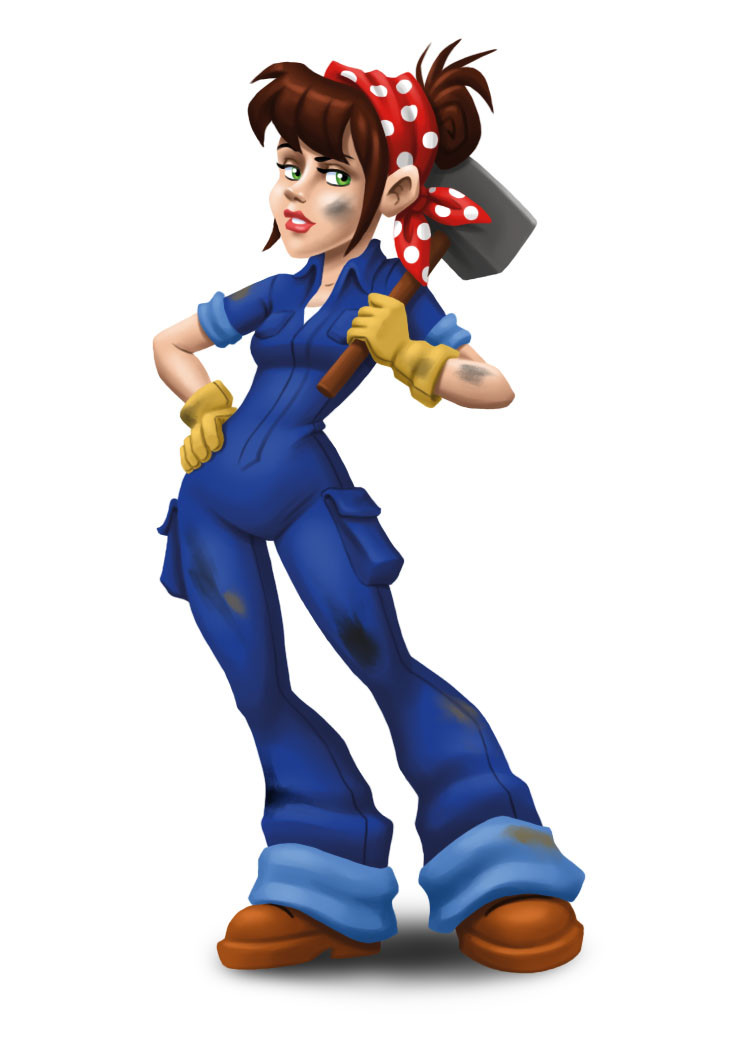 ArtStation - Fixer woman