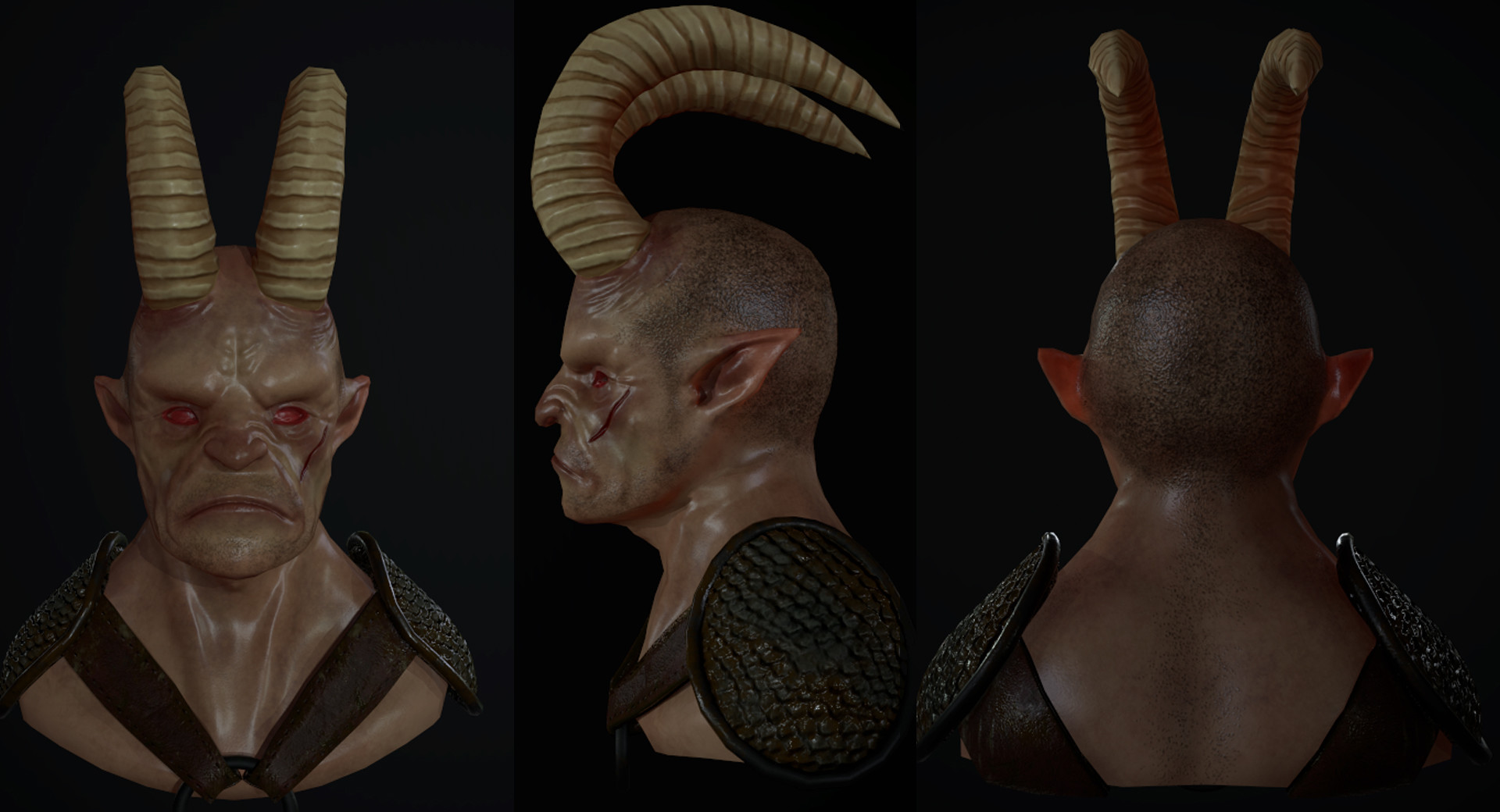 ArtStation - Orc head