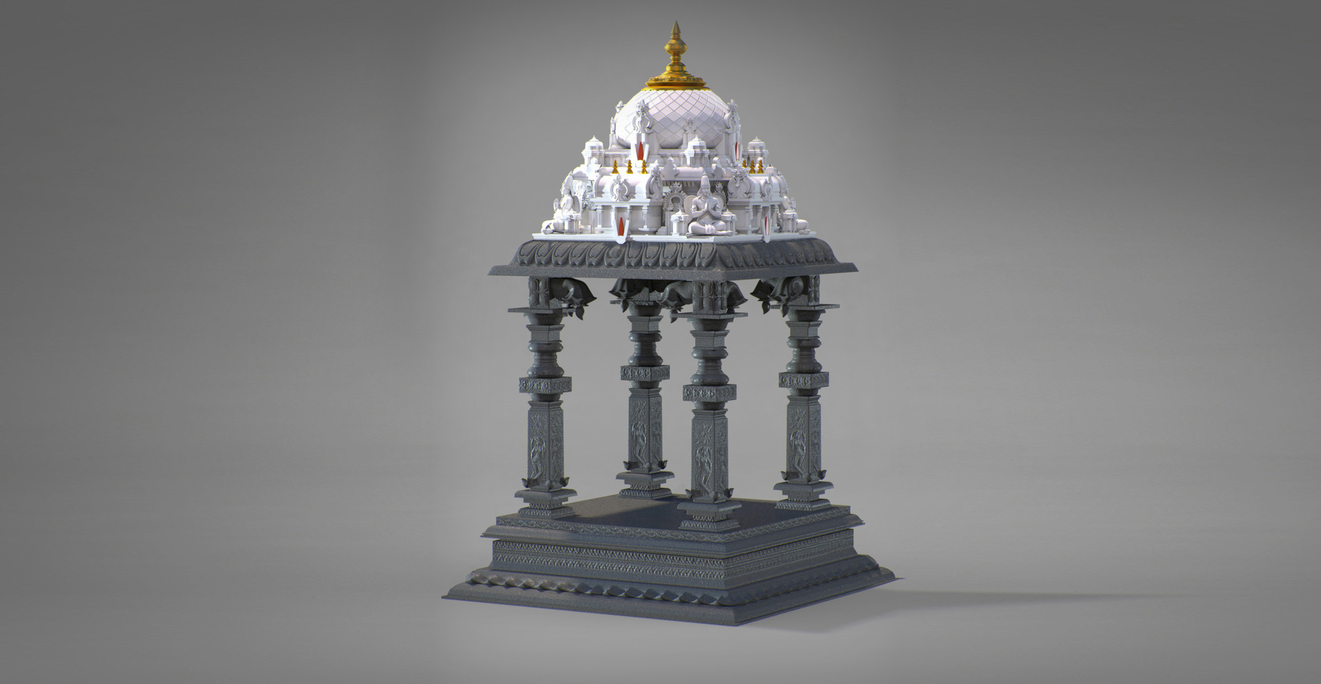 ArtStation - TEMPLE MANDAPAM