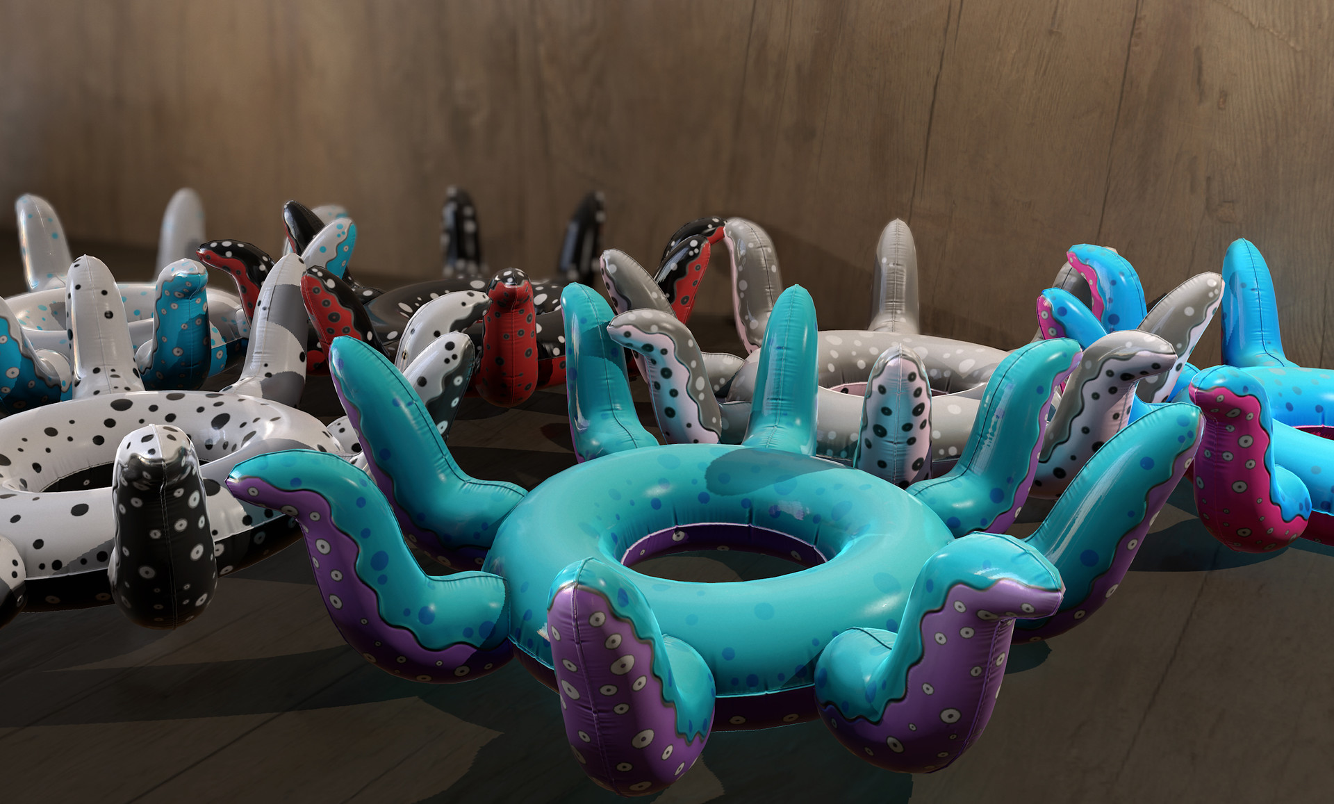 ArtStation - Octopus Float