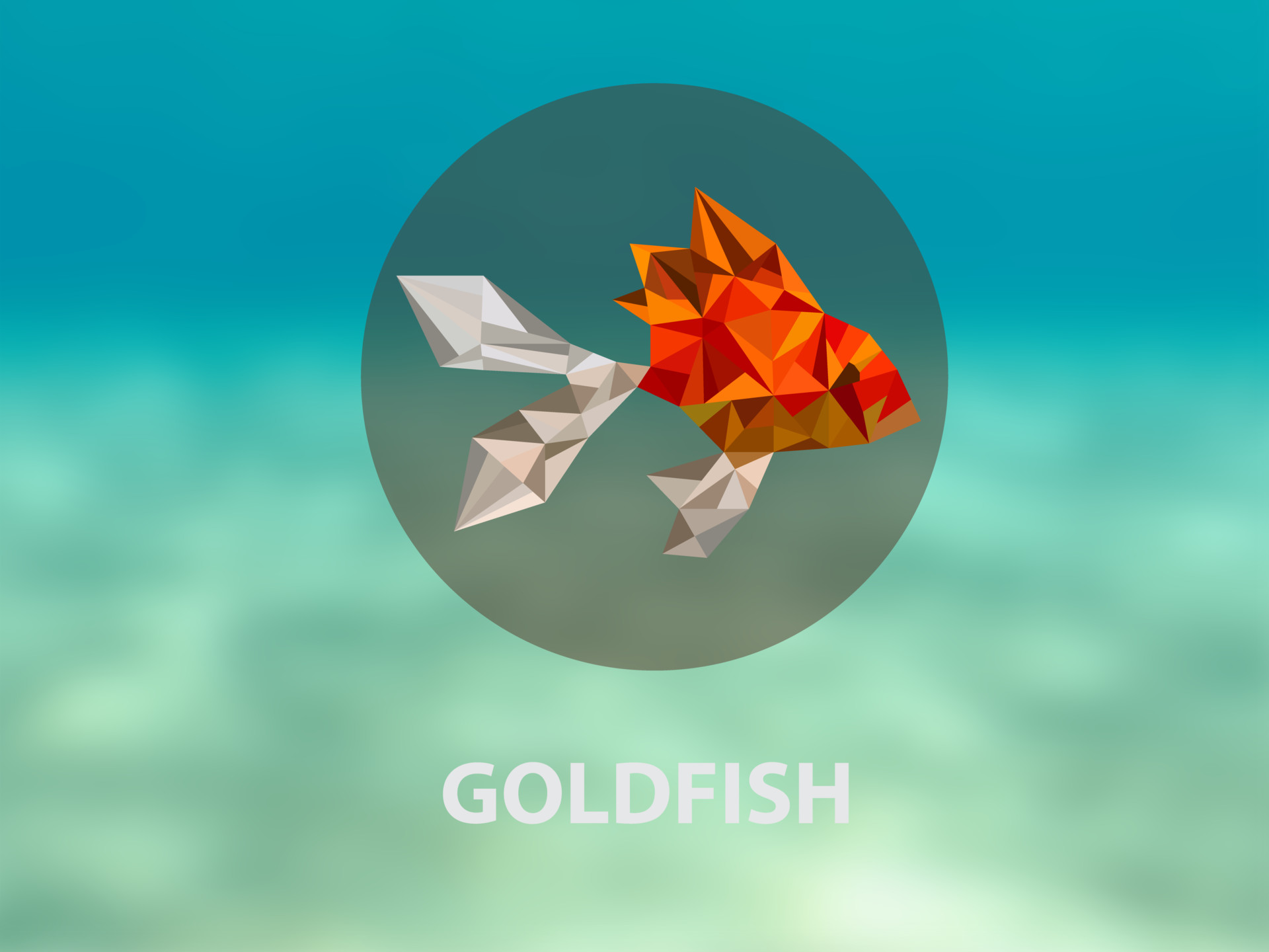 ArtStation - Vector Polygonal Goldfish
