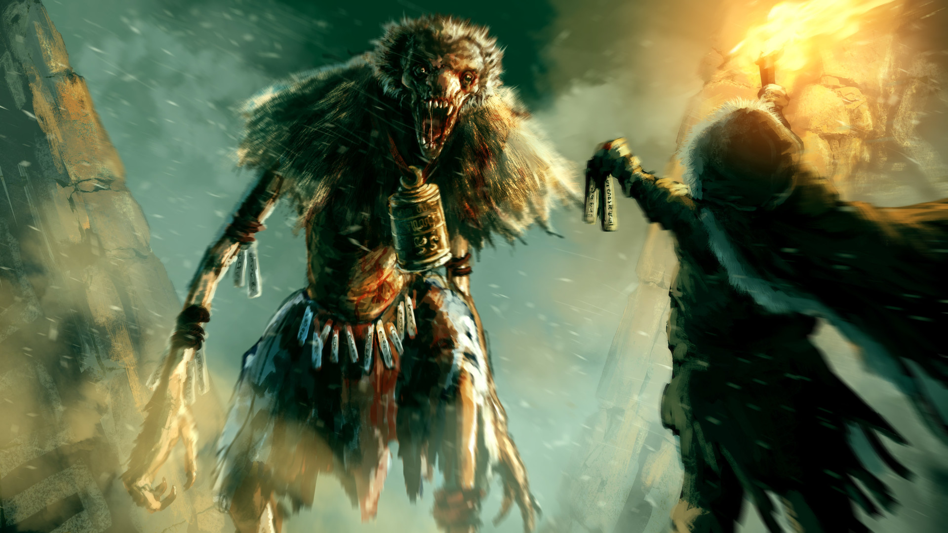 ArtStation - Appeasing the Blood Yeti