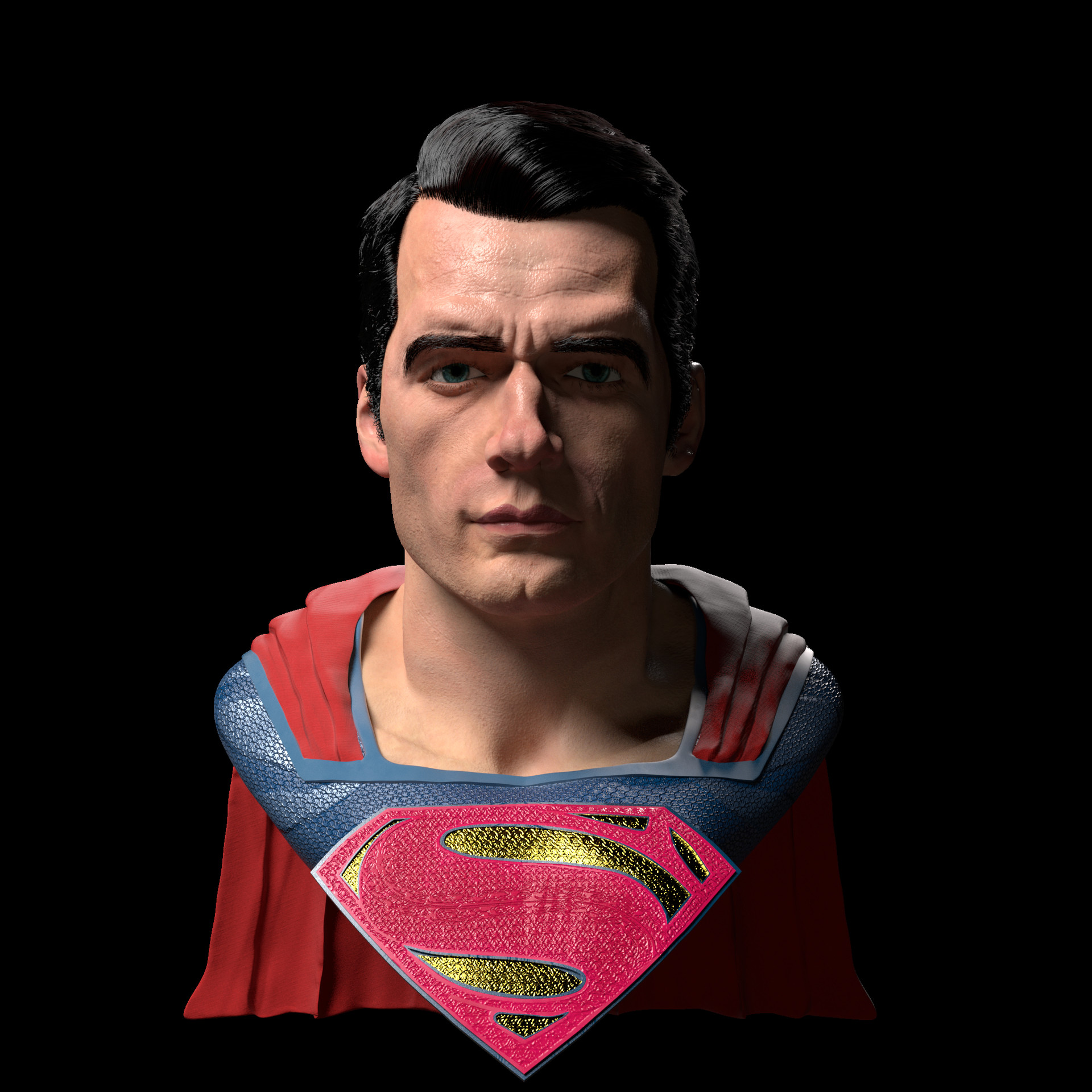ArtStation - Henry Cavill as Superman Update, Dwayne ( artfollowsme) Hanley