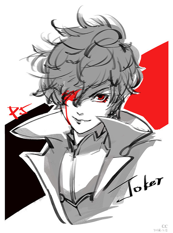 how to draw joker p5