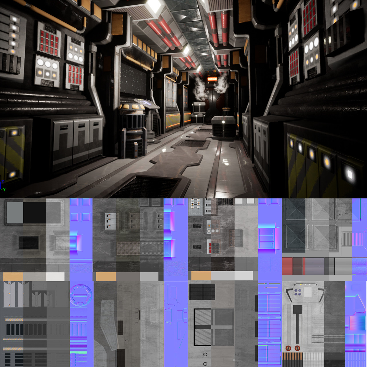 Gerardo Gamboa - Sci-Fi Corridor