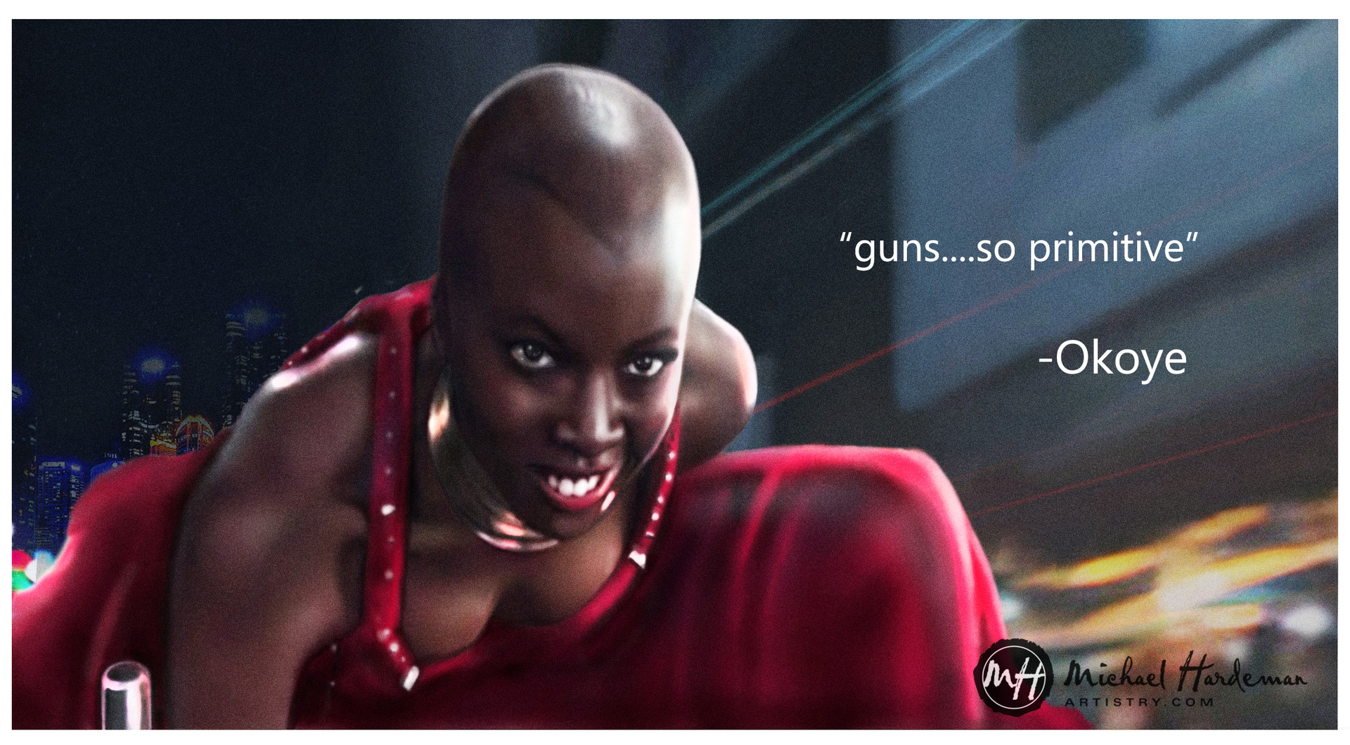 Michael Hardeman - Okoye Black Panther