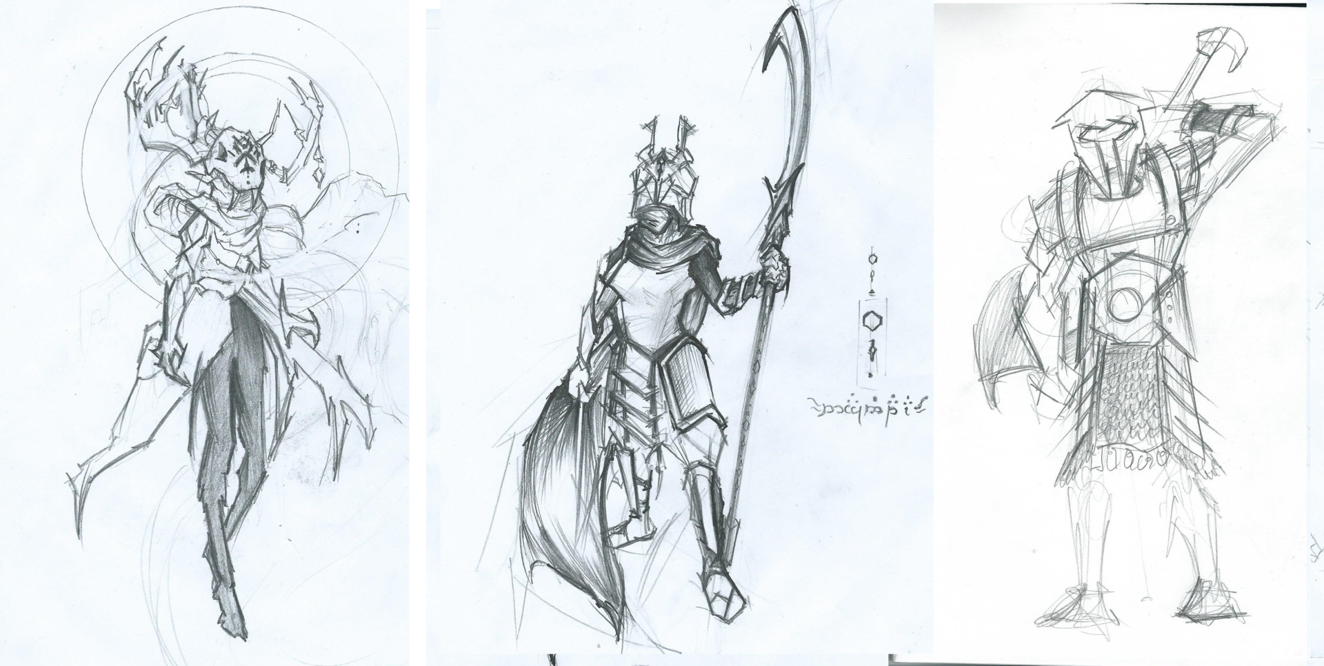 ArtStation - Fantasy character drawings