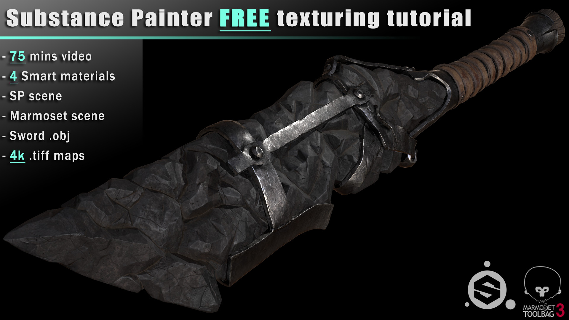 Aleksey Kudryavtsev - Sword Texturing free tutorial