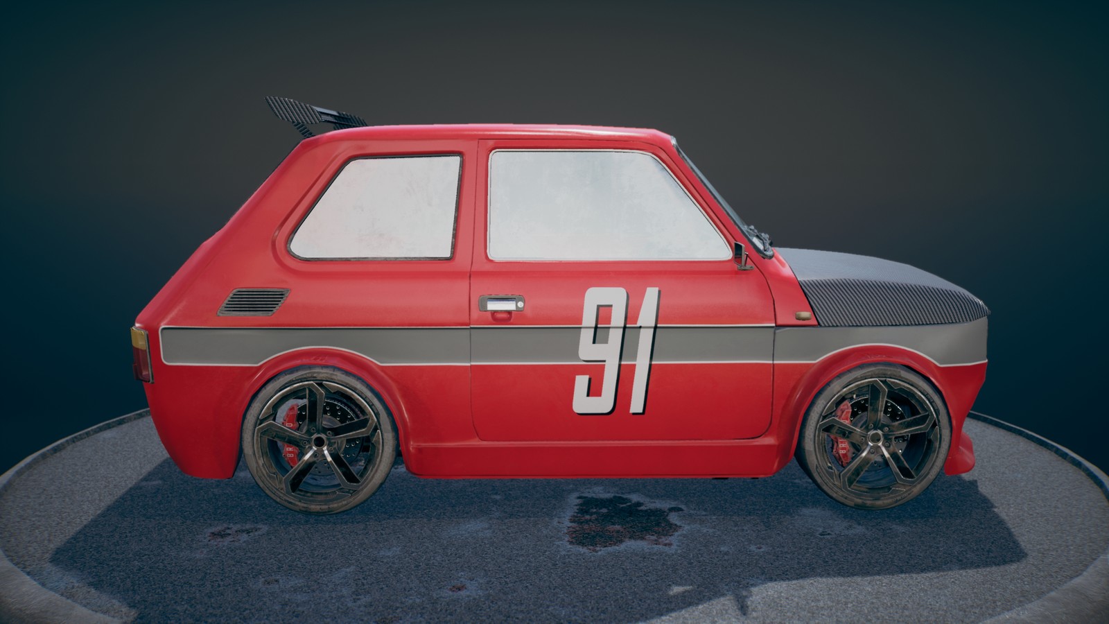 Łukasz Basiński - Fiat 'Maluch' 126p