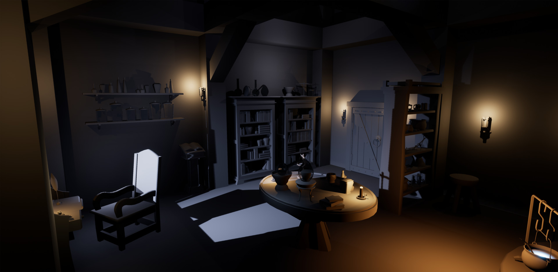 Maya Pillai - Alchemy Room WIP
