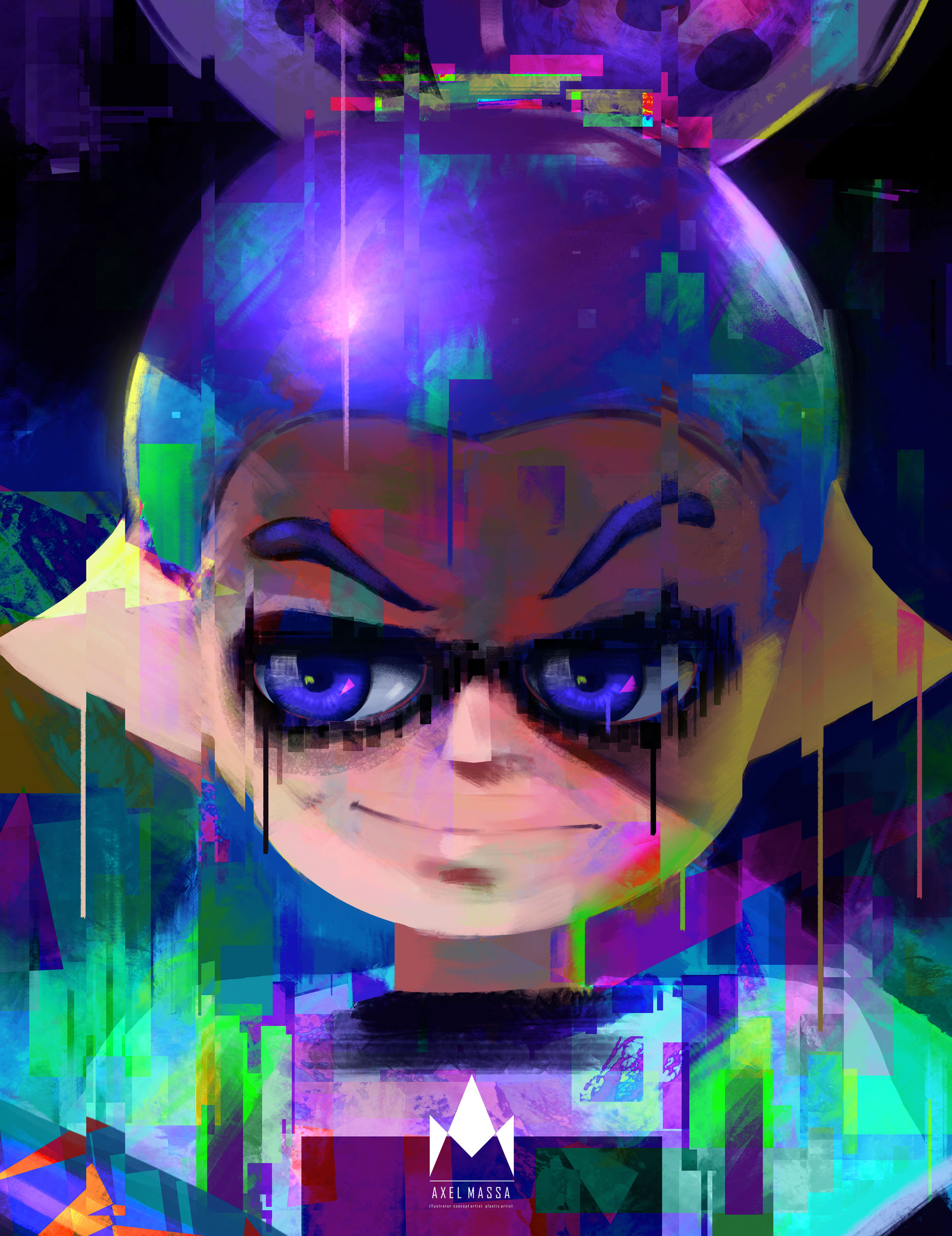 ArtStation - /// BLUE INKLING BOY