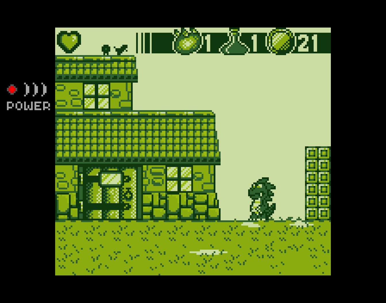 ArtStation - Wonder Boy Game Boy mockup (made for pixel dailies)