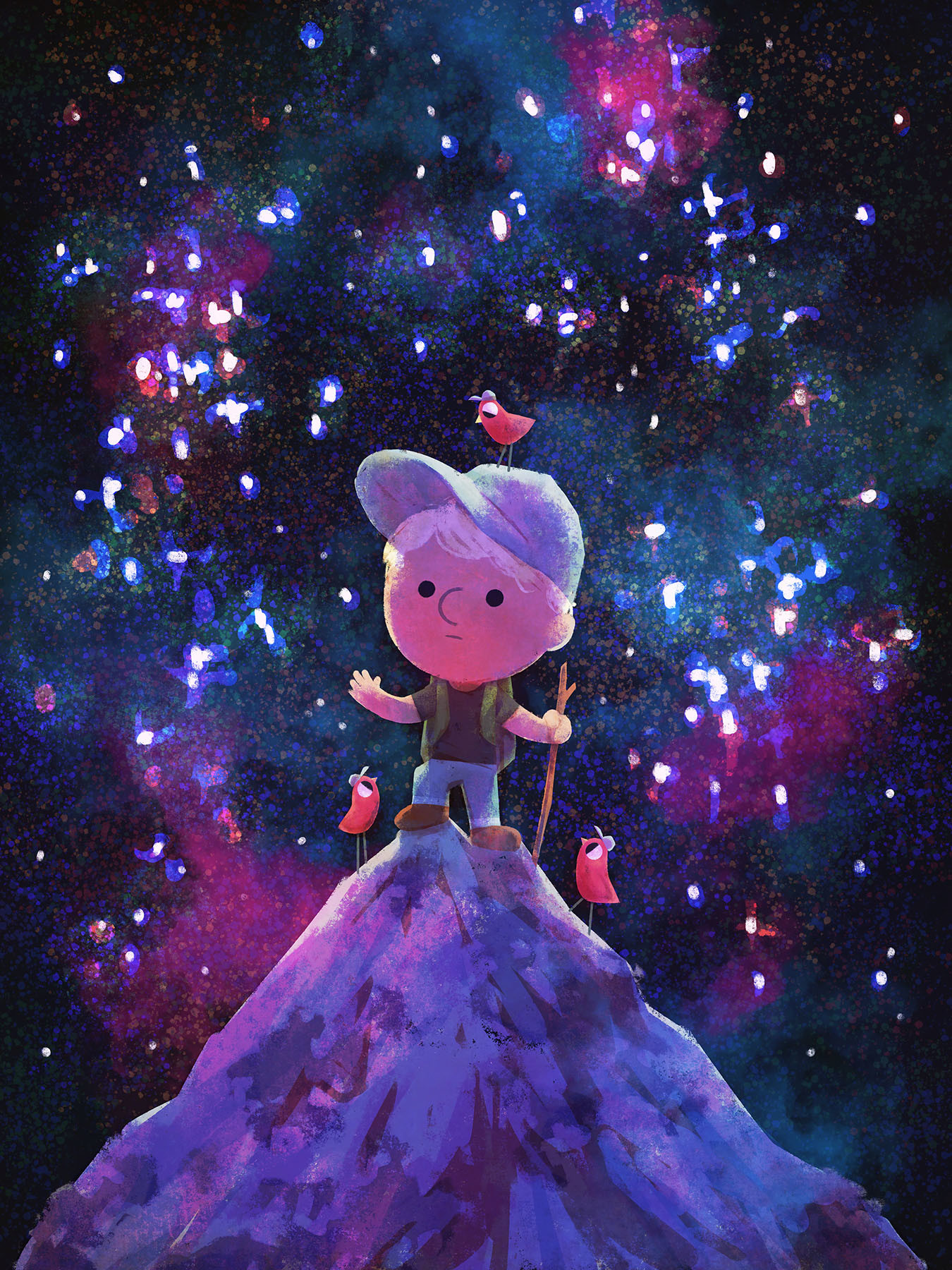 ArtStation - Magic on the Mountain Top