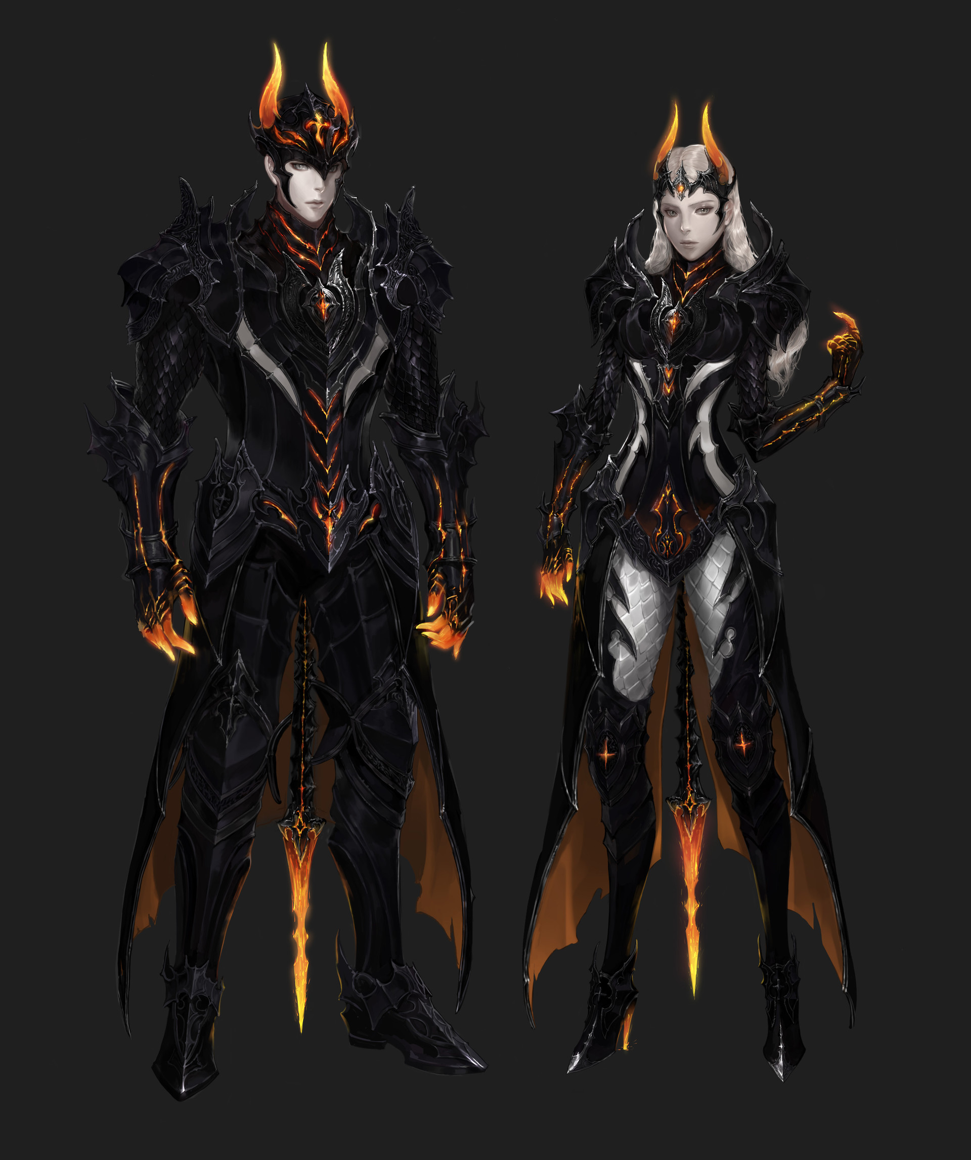 ArtStation - Fire dragon