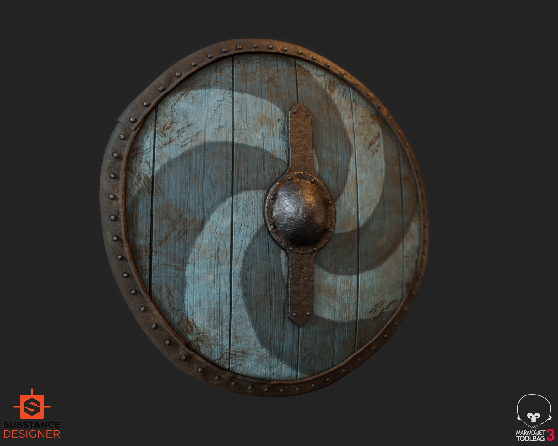 ArtStation - Medieval Shield