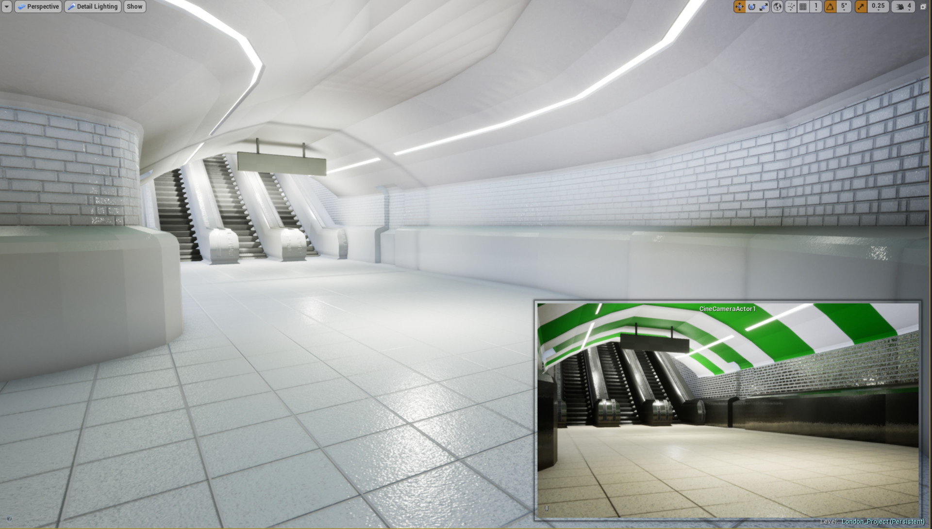 ArtStation - London Underground Scene (Work in Progress Update 2018)
