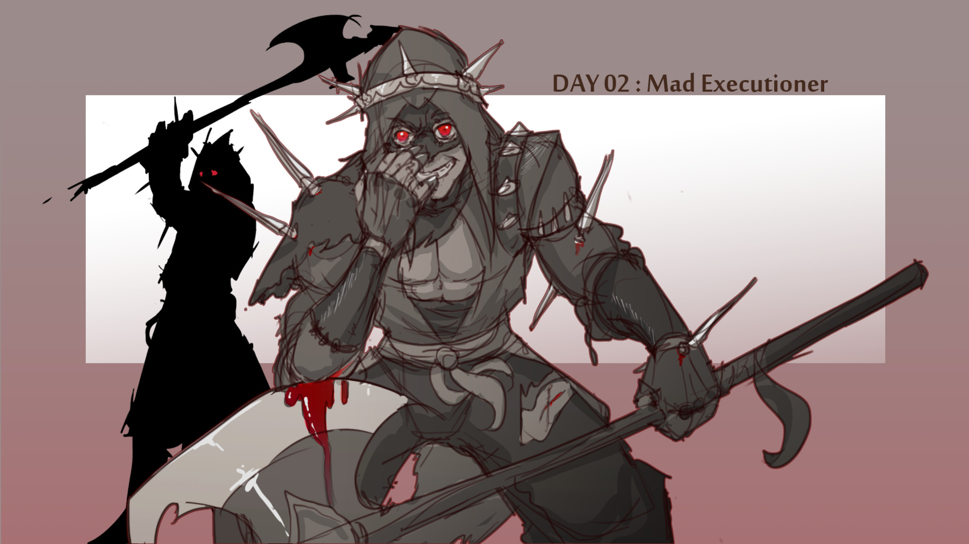 ArtStation - DAY 02: Mad Executioner