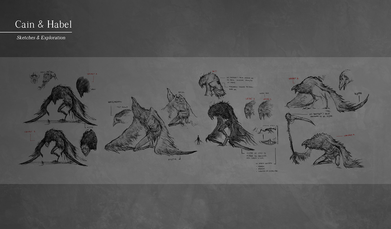 Nathaniel Himawan - Cain & Habel - Character Design