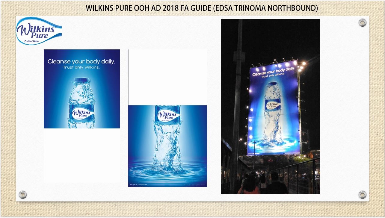 Shyle Camille Anonas - WILKINS PURE OOH AD 2018 FA GUIDE (EDSA TRINOMA ...